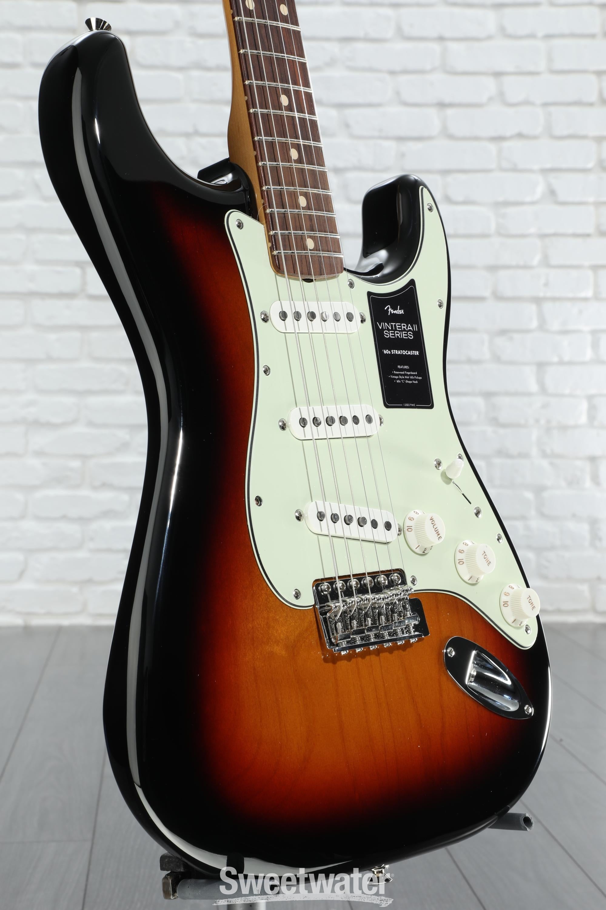 Fender Vintera II '60s Stratocaster Electric Guitar - 3-color Sunburst ...