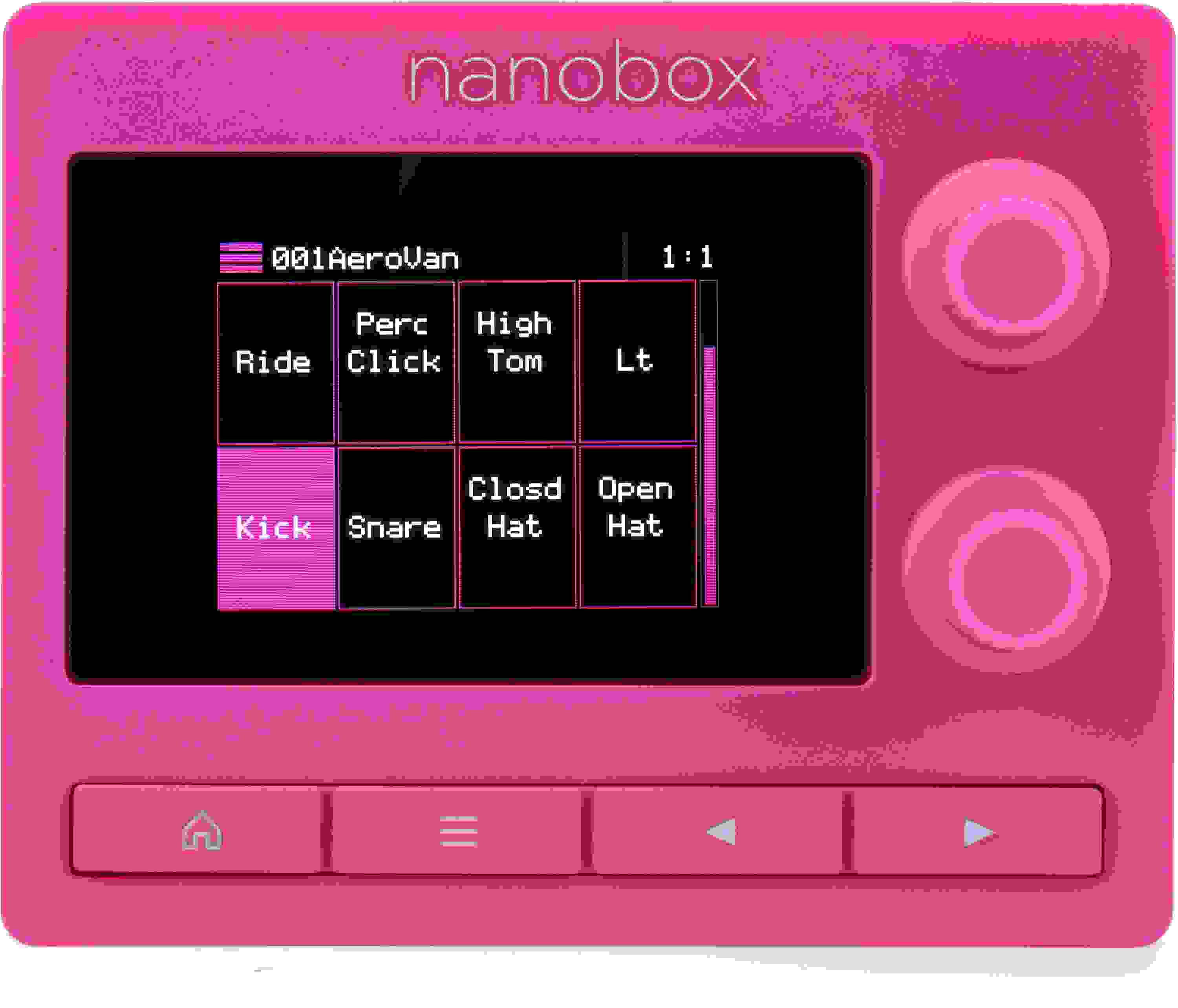 1010music Nanobox Razzmatazz Ultracompact Drum Synthesizer | Sweetwater