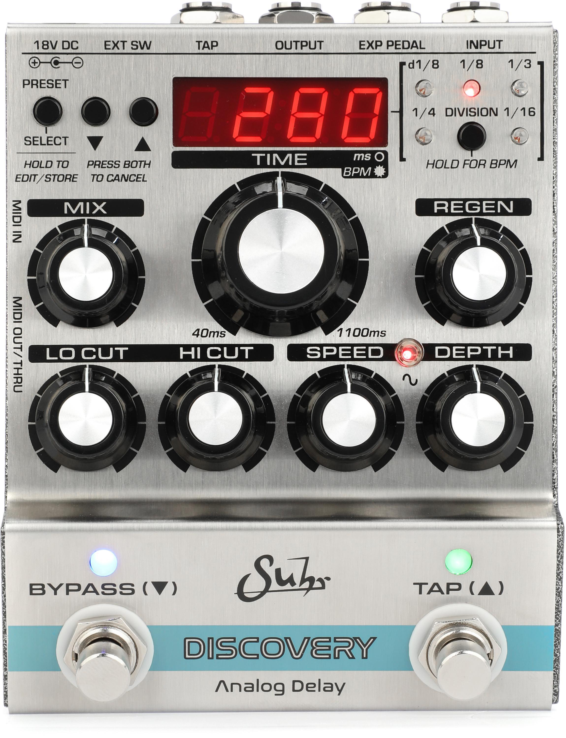 Suhr Discovery Analog Delay Pedal | Sweetwater