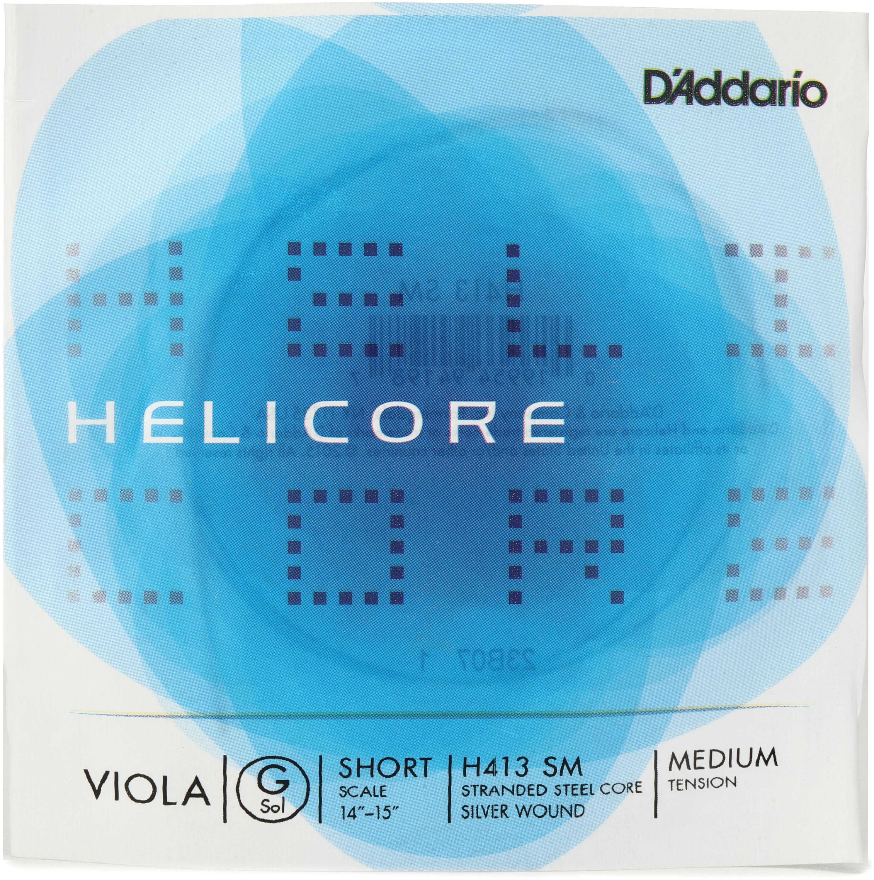 D'Addario H413 SM Helicore Viola G String - Short Scale (14-15 inch ...