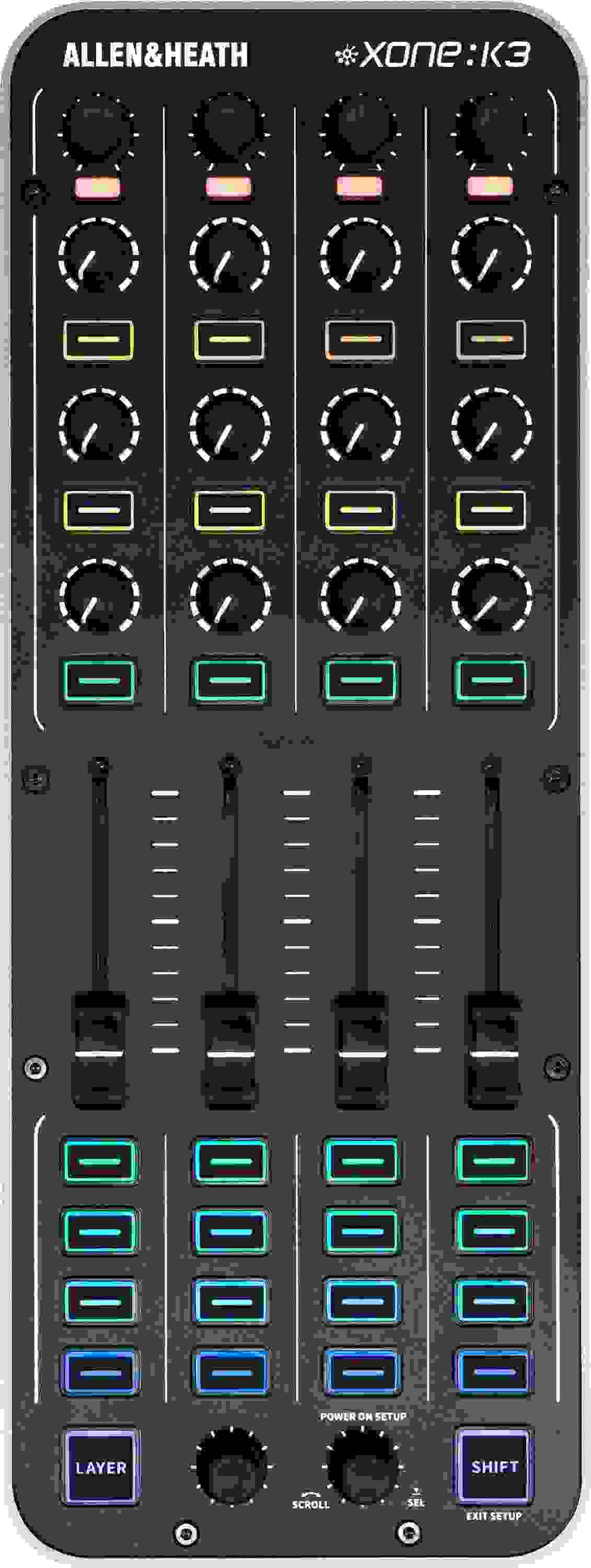 Allen & Heath Xone:K3 Universal DJ MIDI Controller | Sweetwater
