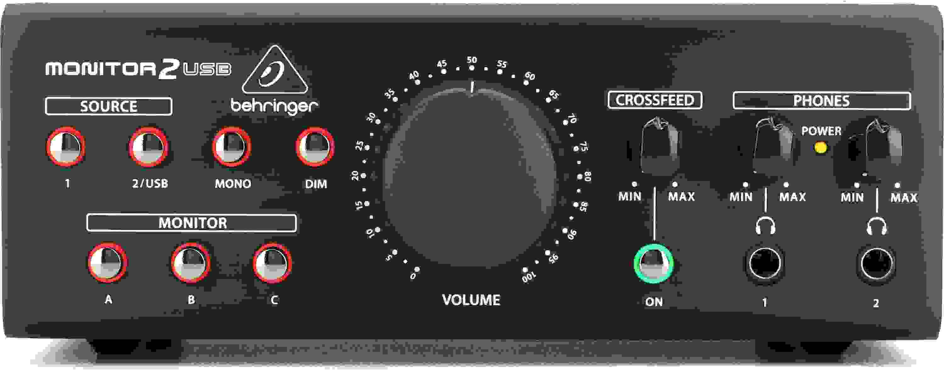 Behringer MONITOR2USB Monitor Controller | Sweetwater