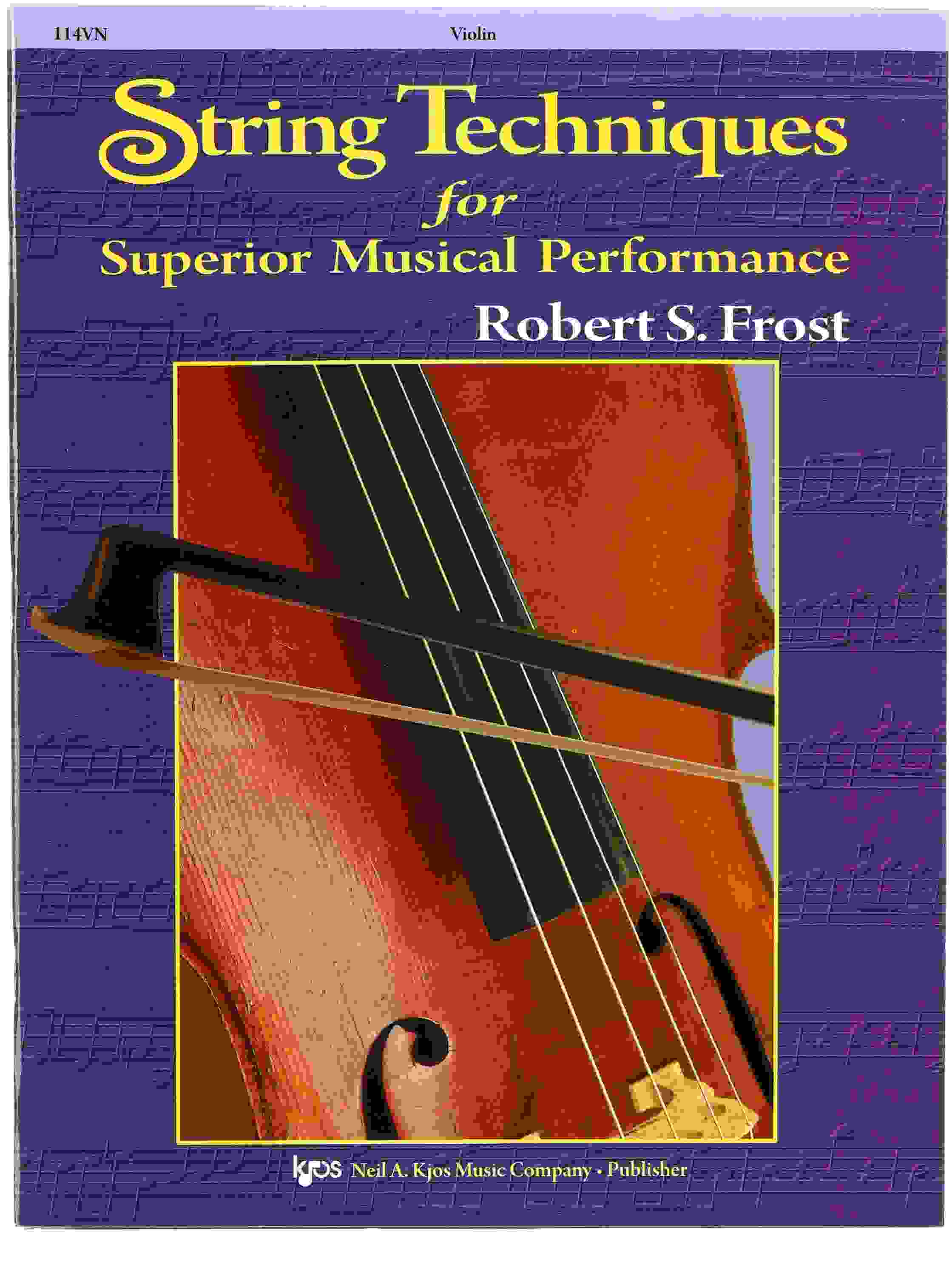 Kjos String Techniques for Superior Performance - Violin | Sweetwater