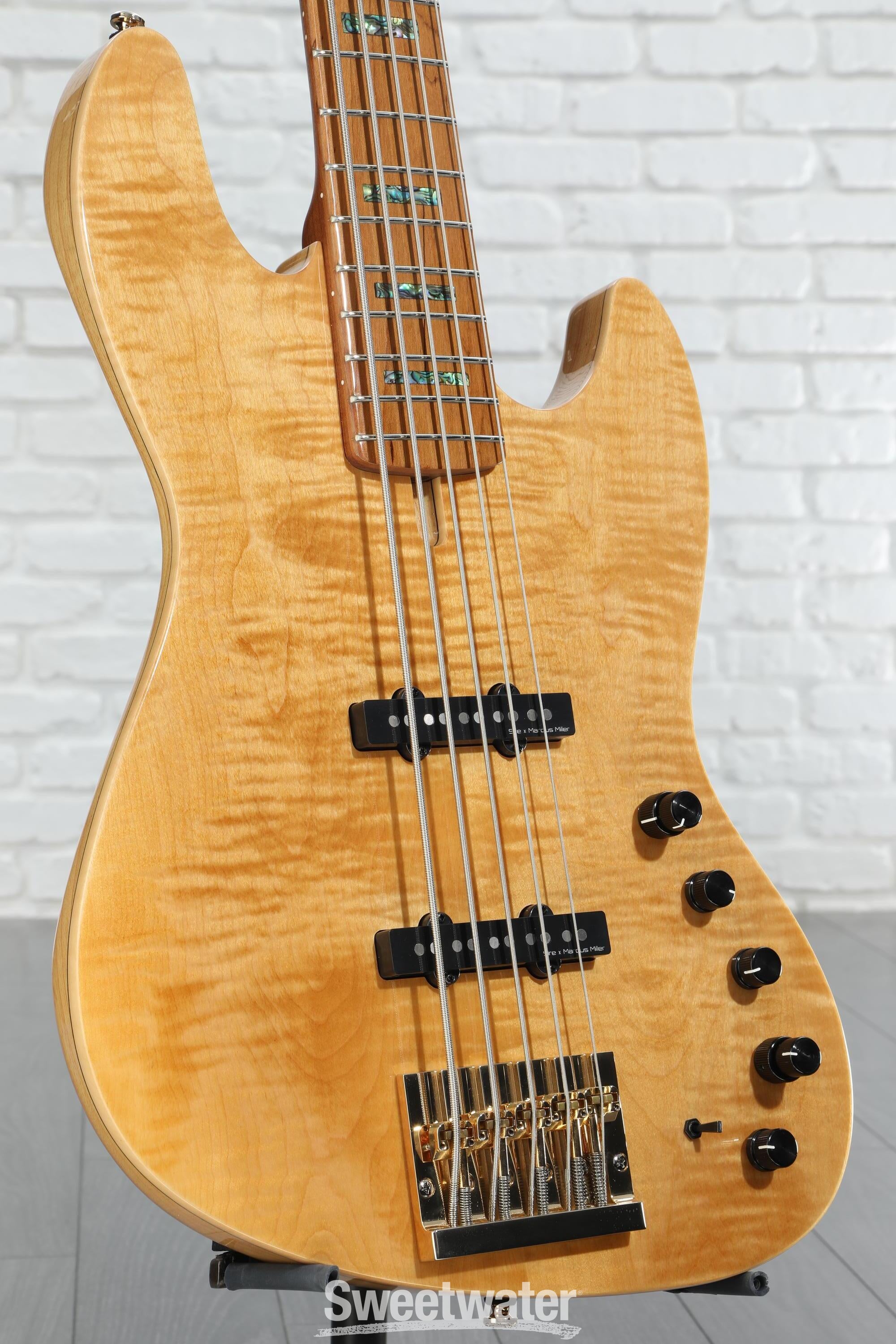 Sire Marcus Miller V10dx 5-string Bass Guitar - Natural | Sweetwater