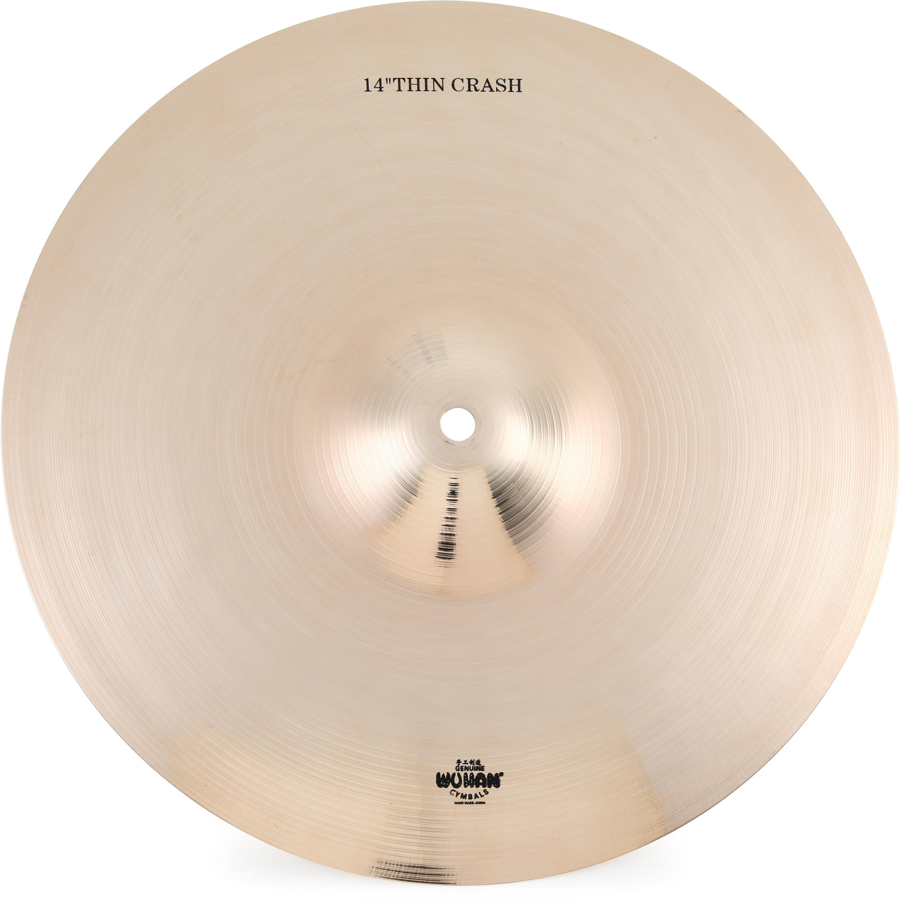 Wuhan 14-inch Western Thin Crash Cymbal | Sweetwater