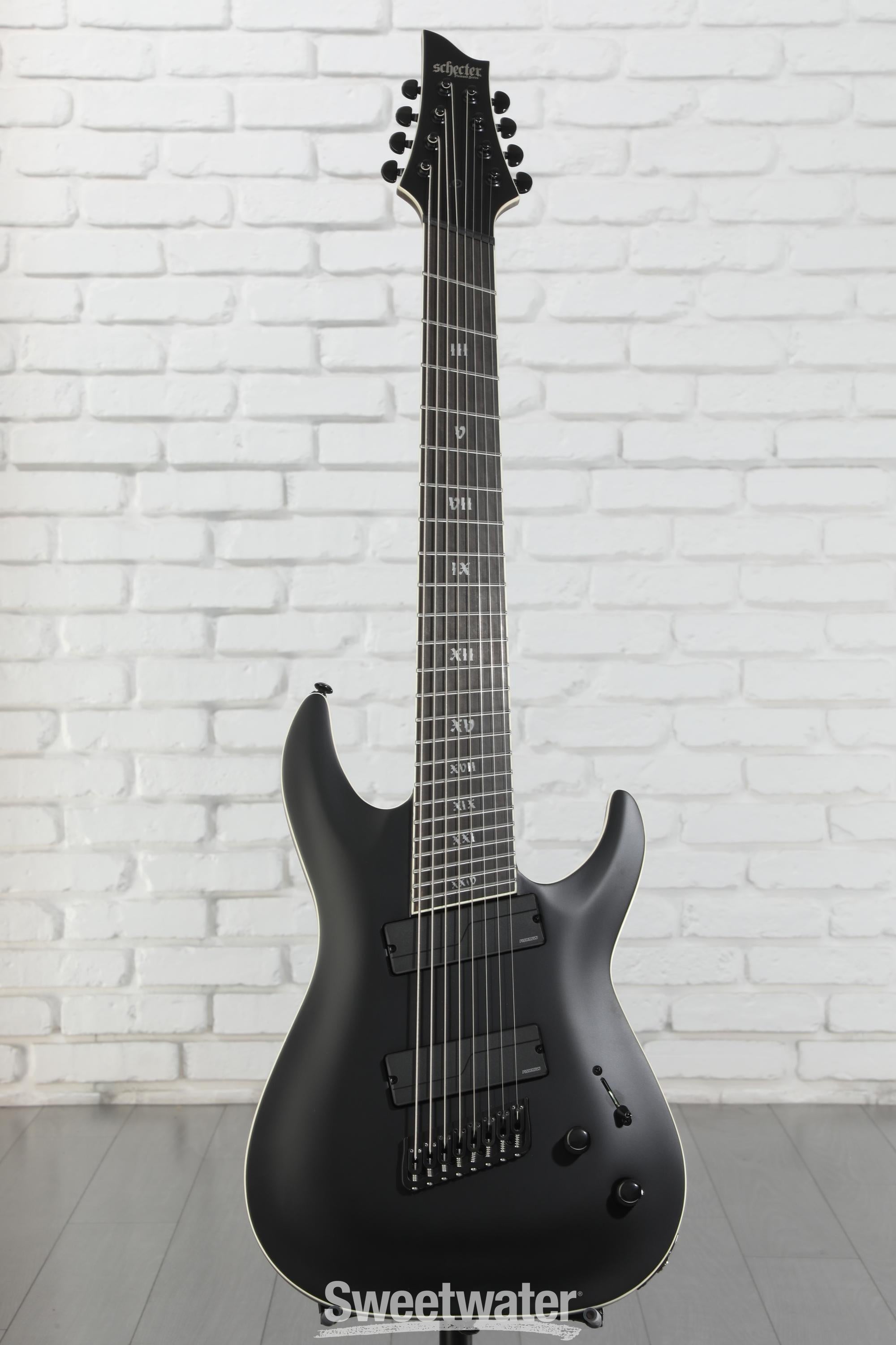 Schecter C-8 Multi-scale SLS Elite Evil Twin 8-string Electric Guitar ...