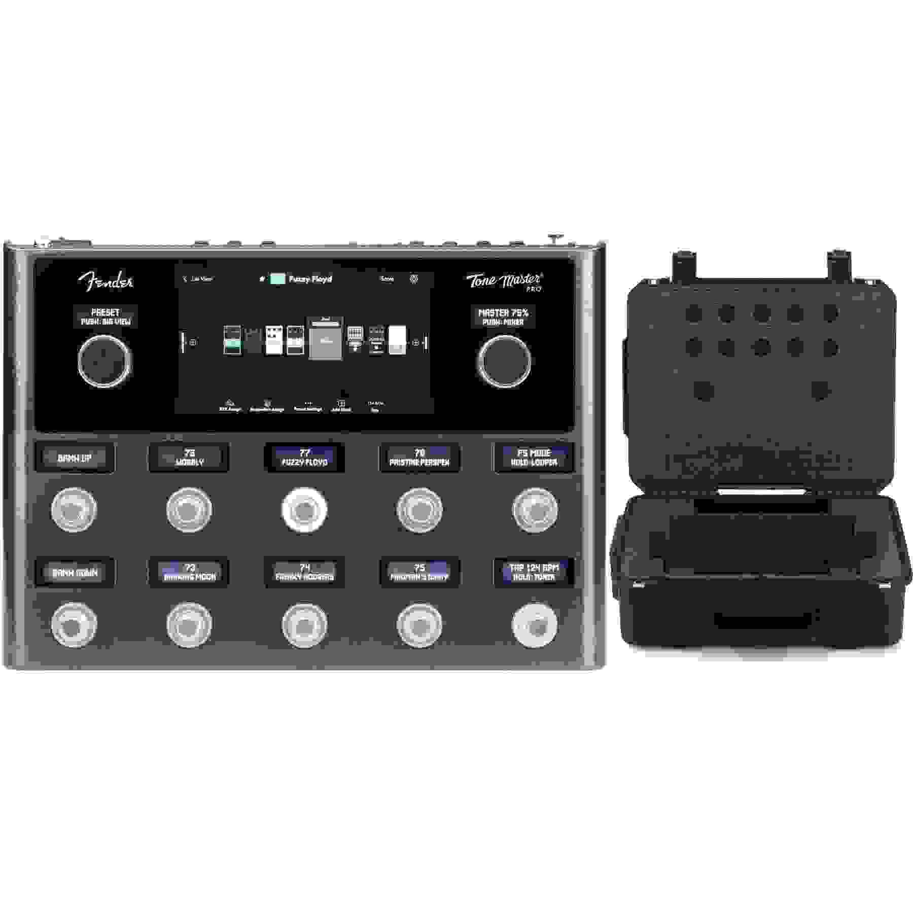 Fender Tone Master Pro Multi-effects Guitar Workstation with Hard Case ...