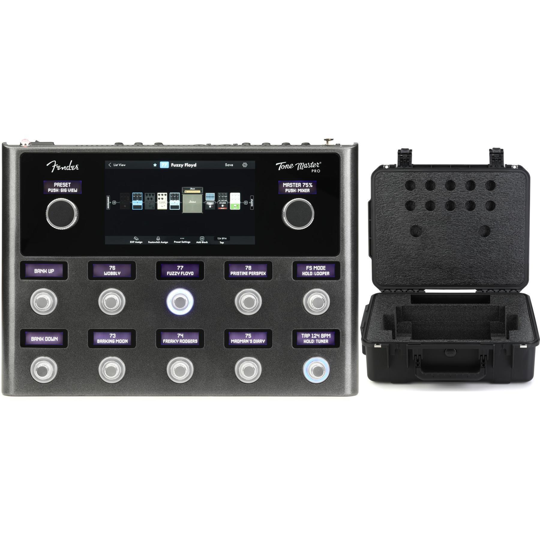 Fender Tone Master Pro Multi-effects Guitar Workstation with Hard Case ...