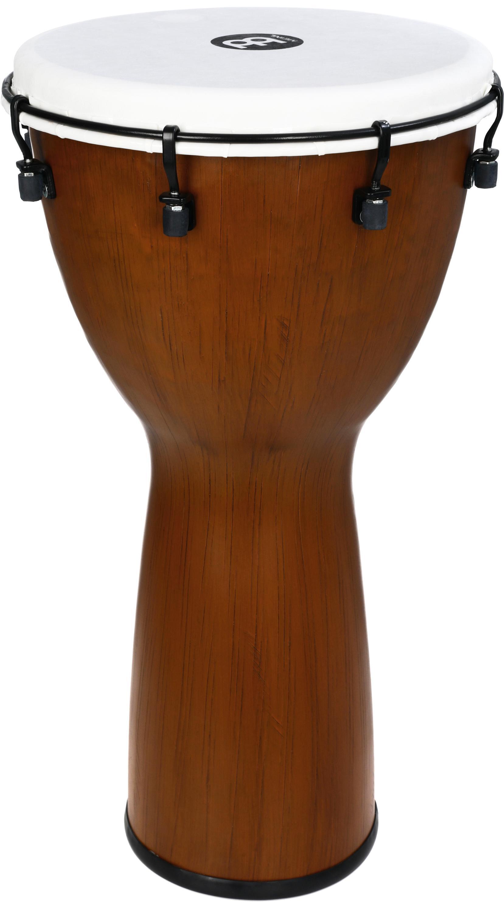 Meinl Percussion Pickup Alpine 12-inch Djembe - Barnwood | Sweetwater