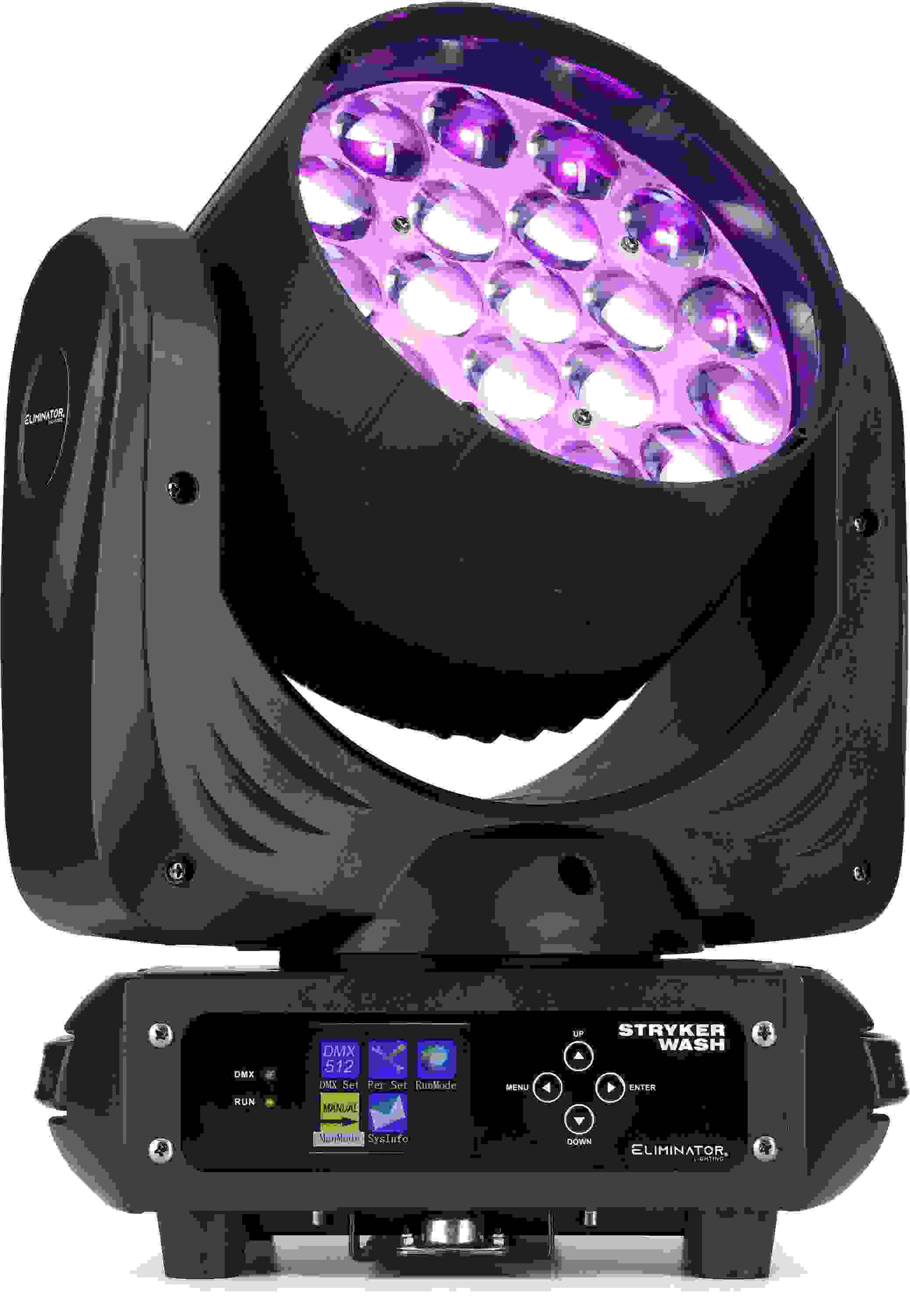 Eliminator Stryker Wash 228-watt Moving Head Fixture | Sweetwater