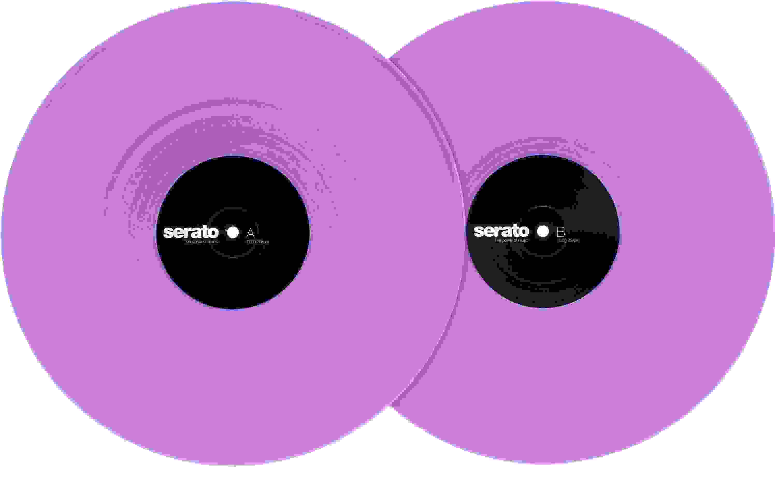 Serato 12 inch Control Vinyl Pair - Limited-edition Neon Violet ...