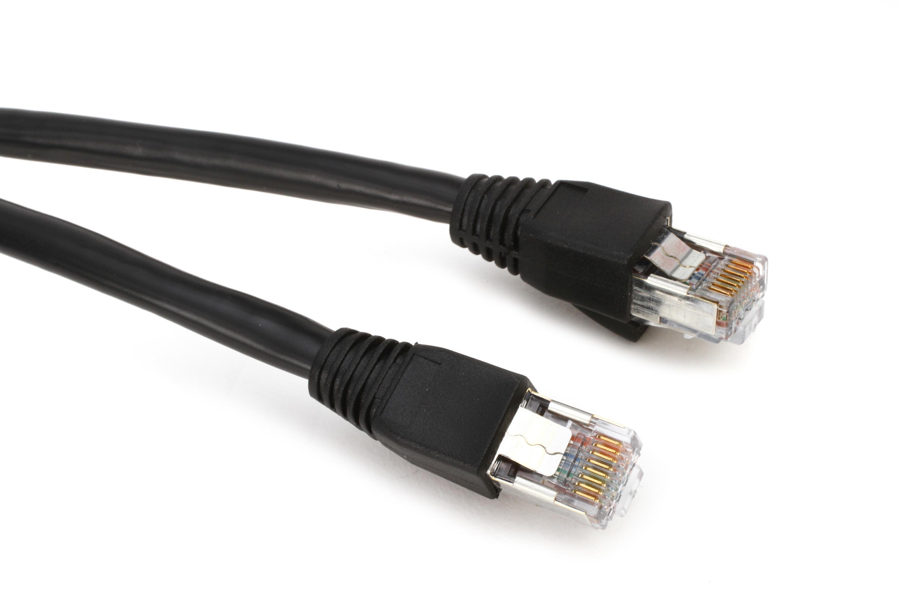 Pro Co MSE4AP-BK-100 Shielded Ethernet Cable - 100 foot | Sweetwater