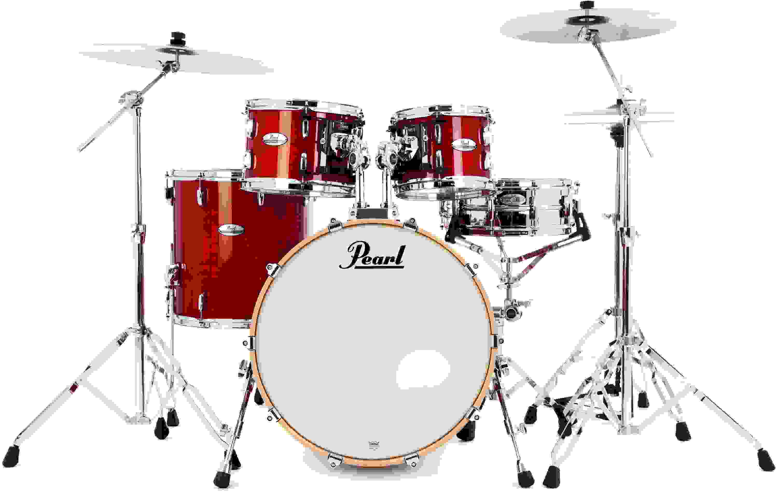 Pearl Professional Maple 4-piece Shell Pack - Sequoia Red | Sweetwater