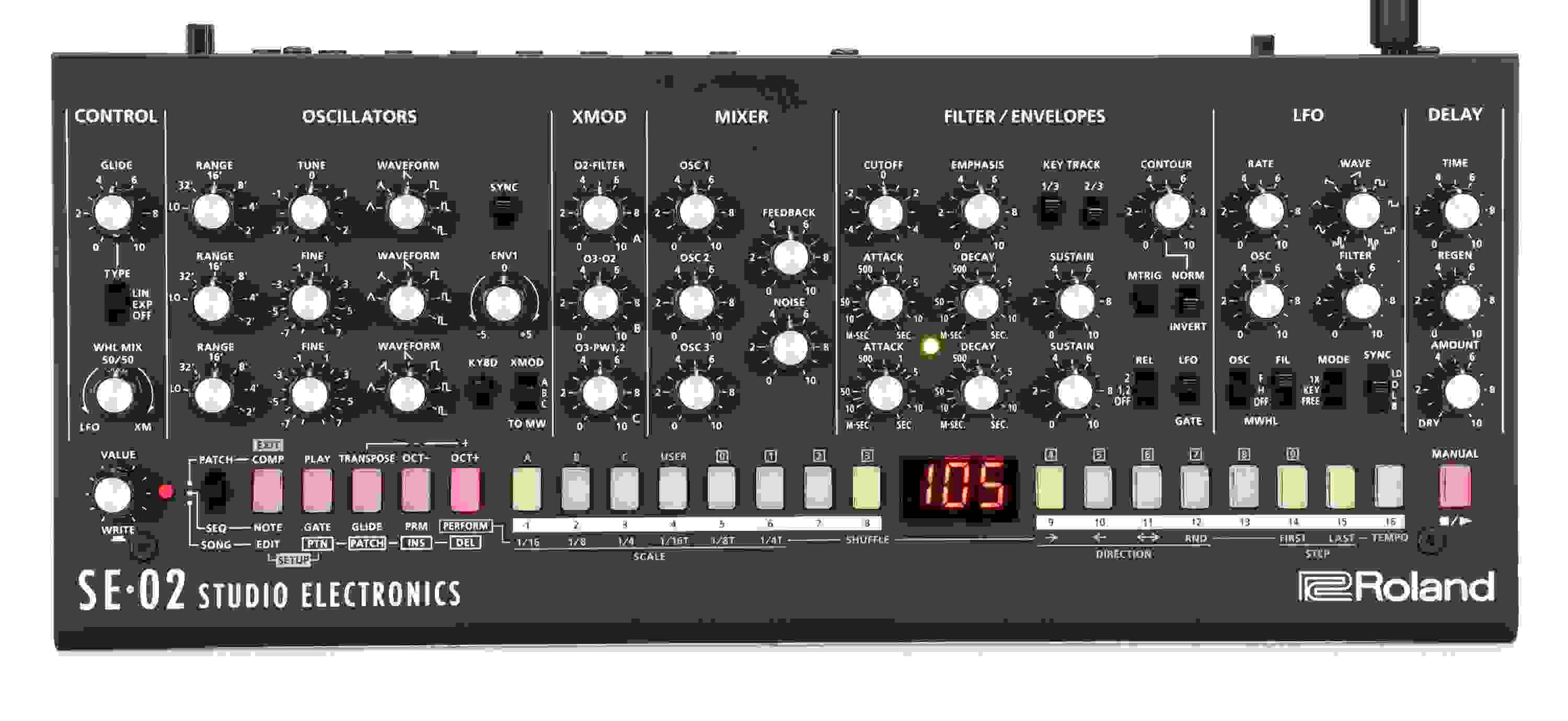 Roland SE-02 Analog Synthesizer Module | Sweetwater
