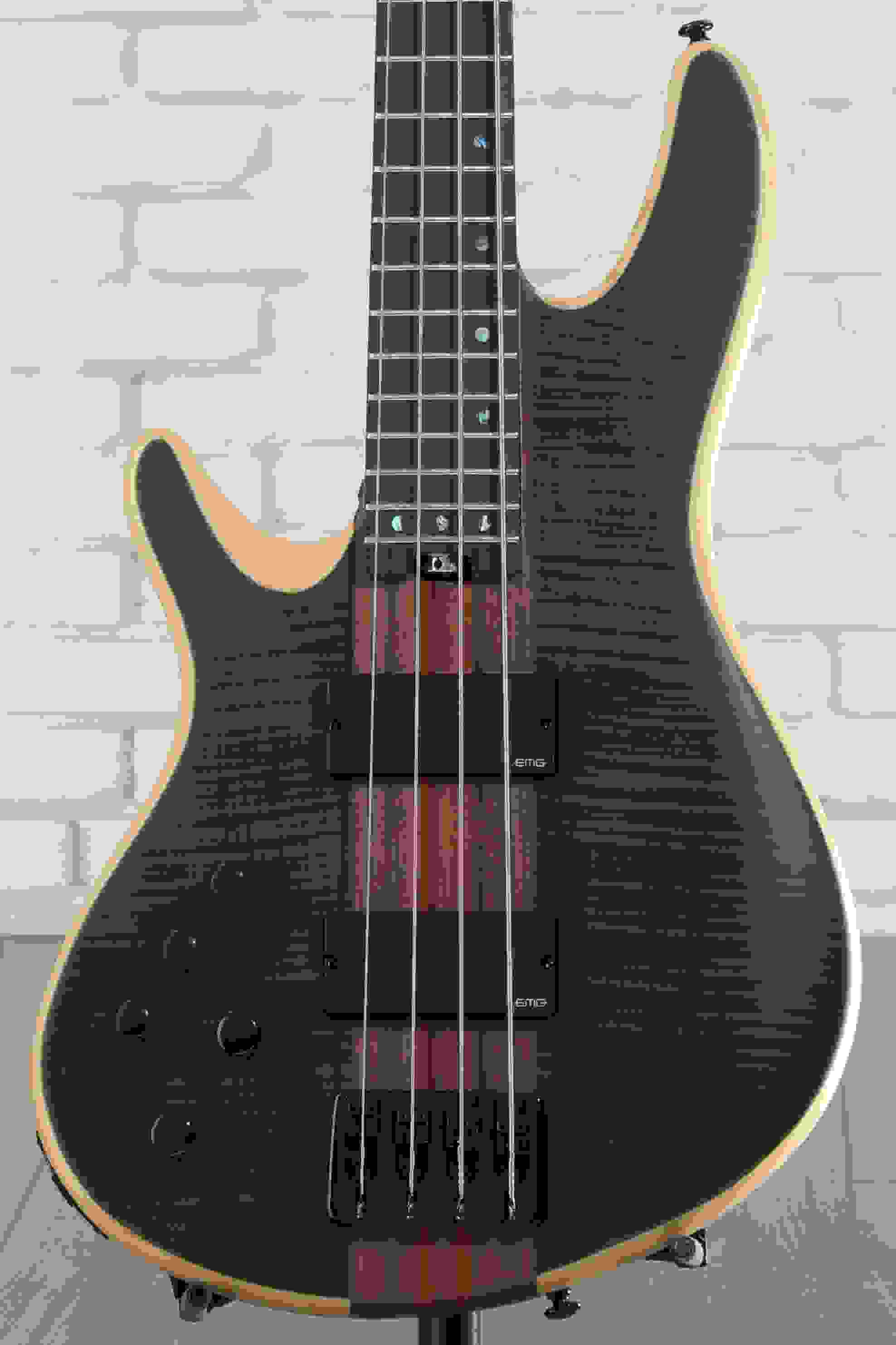 Schecter Charles Berthoud CB-4 Signature Left-handed Bass Guitar - See ...