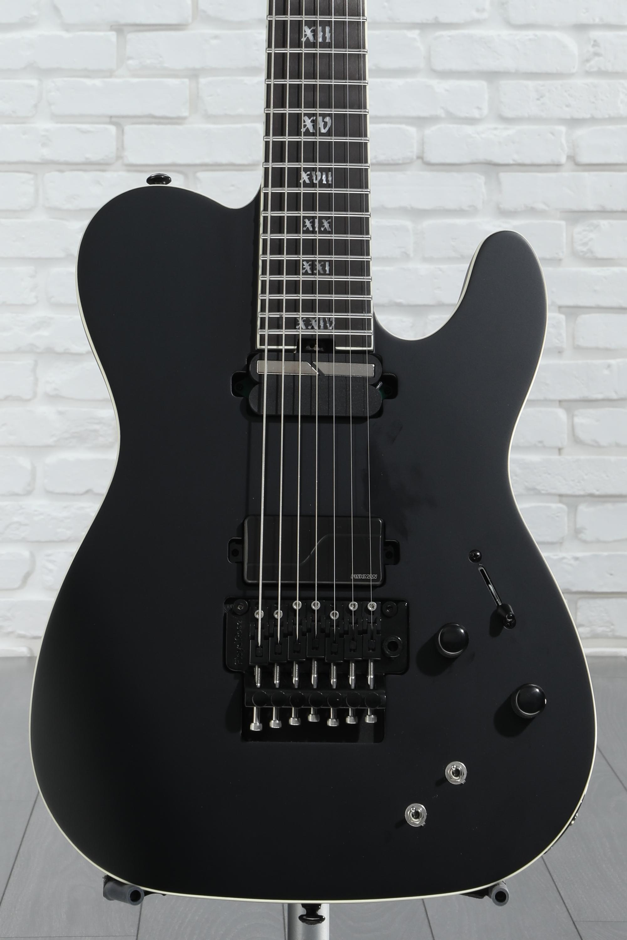 Schecter PT-7 FR-S SLS Elite Evil Twin 7-string Electric Guitar - Satin ...