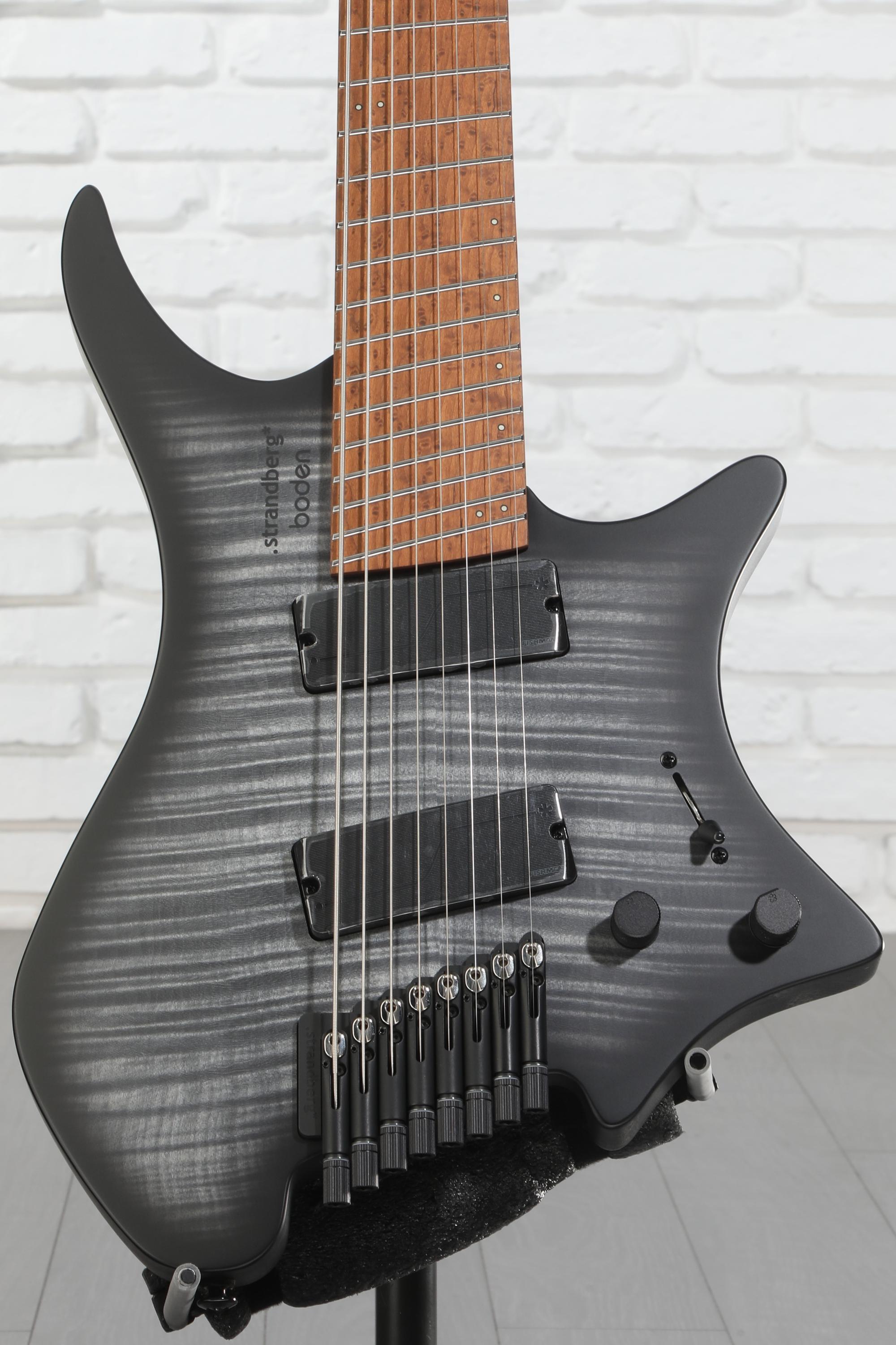 Strandberg Boden Original N2.8 8-string Electric Guitar - Black Denim Burst Satin | Sweetwater