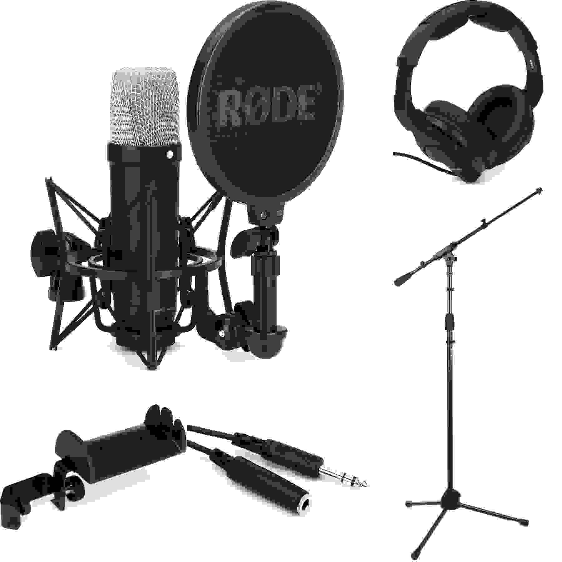 Rode NT1 5th Generation Condenser Microphone Vocalist Bundle - Black ...