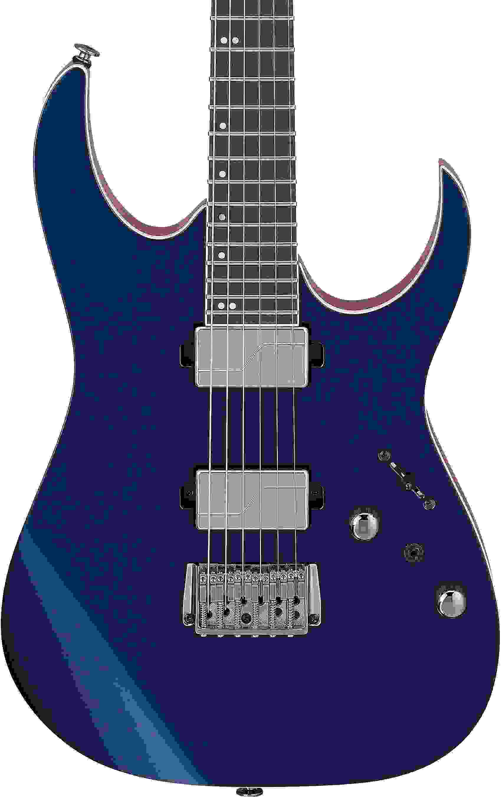 Ibanez Prestige RG5121R Electric Guitar - Dark Tide Blue Flat | Sweetwater