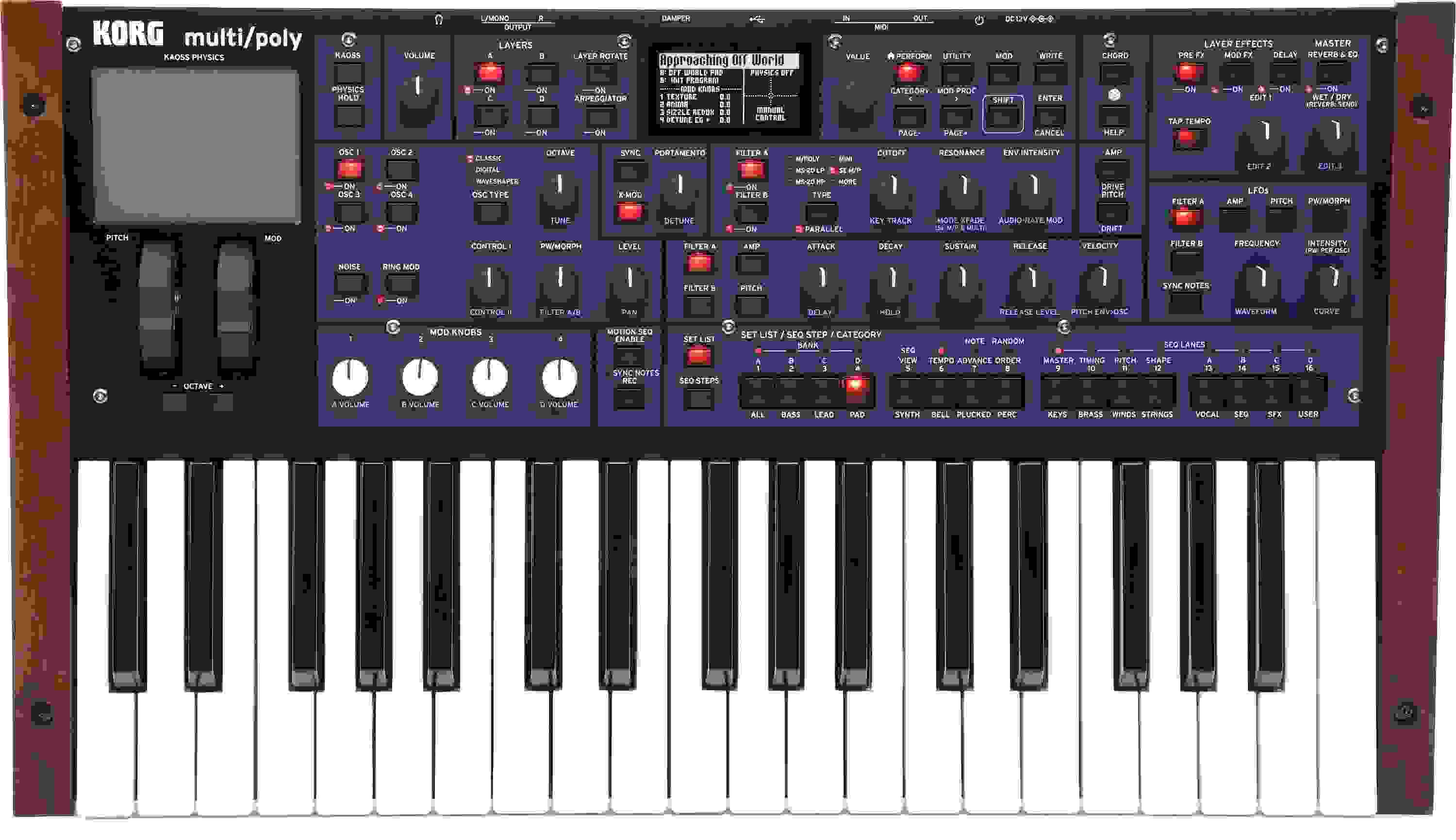 Korg Multi/Poly Analog Modeling Synthesizer | Sweetwater