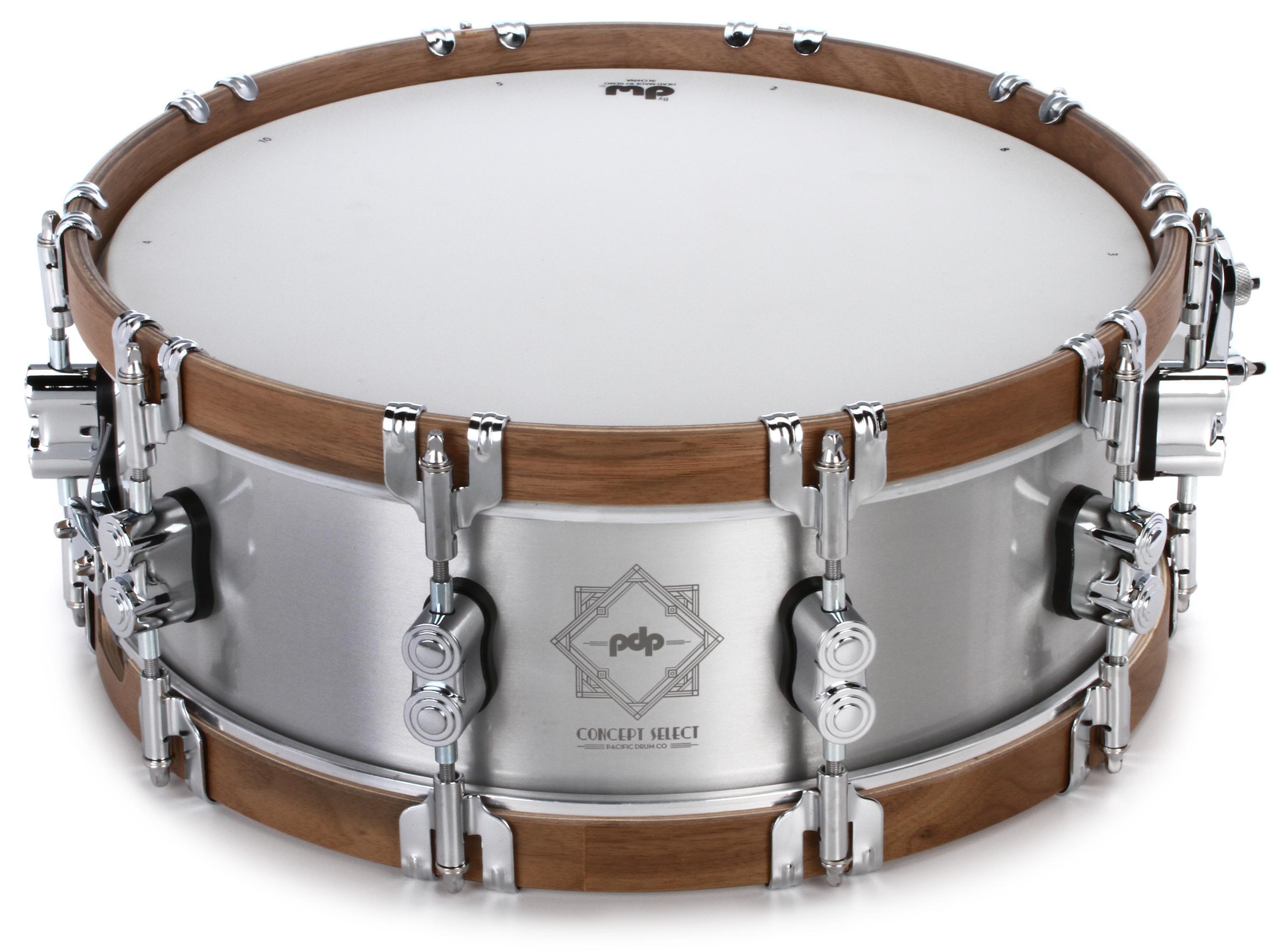 PDP Concept Select Aluminum Snare Drum - 5 x 14-inch | Sweetwater