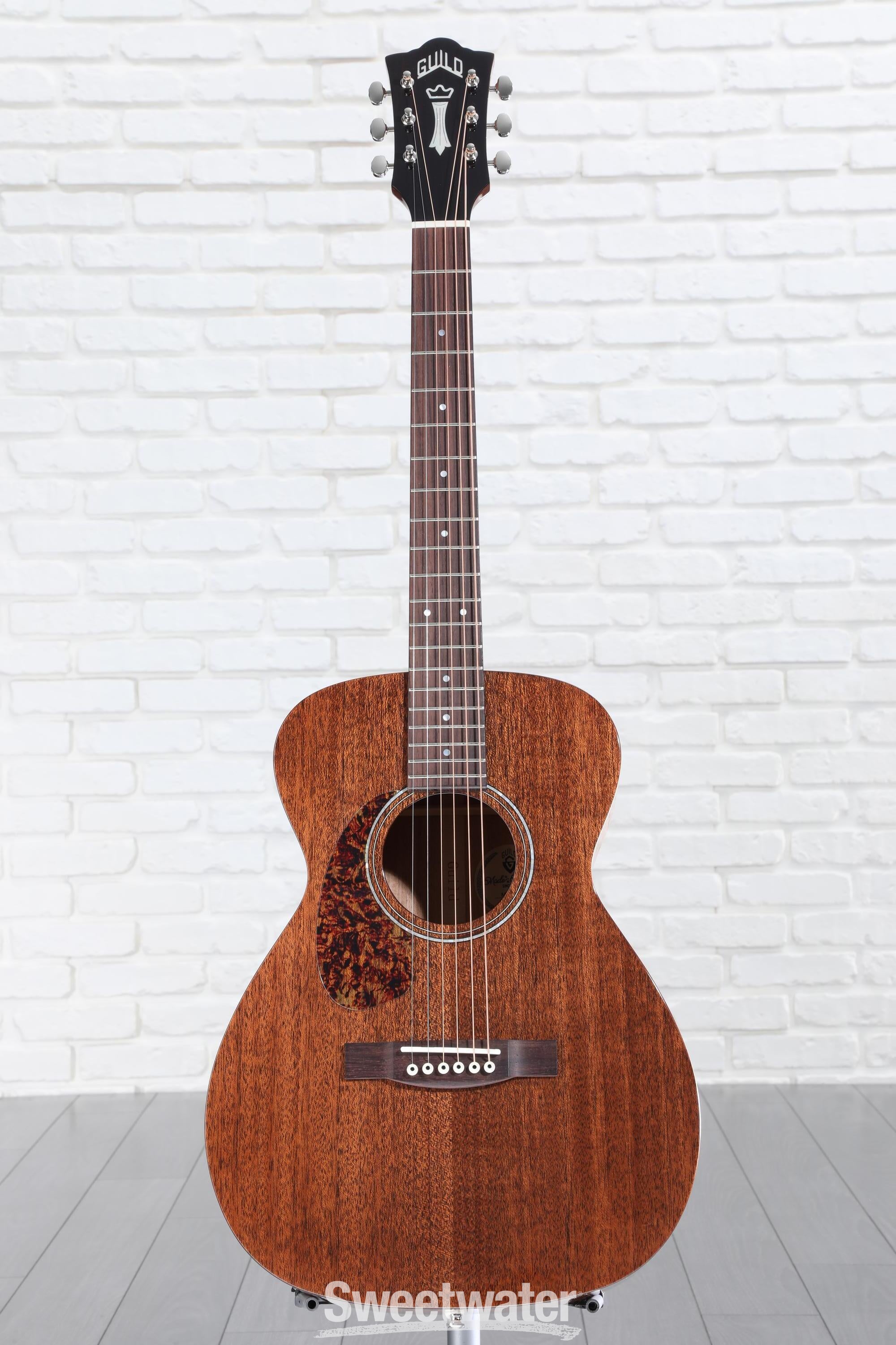 Guild M-120 Concert, Left-Handed Acoustic Guitar - Natural | Sweetwater