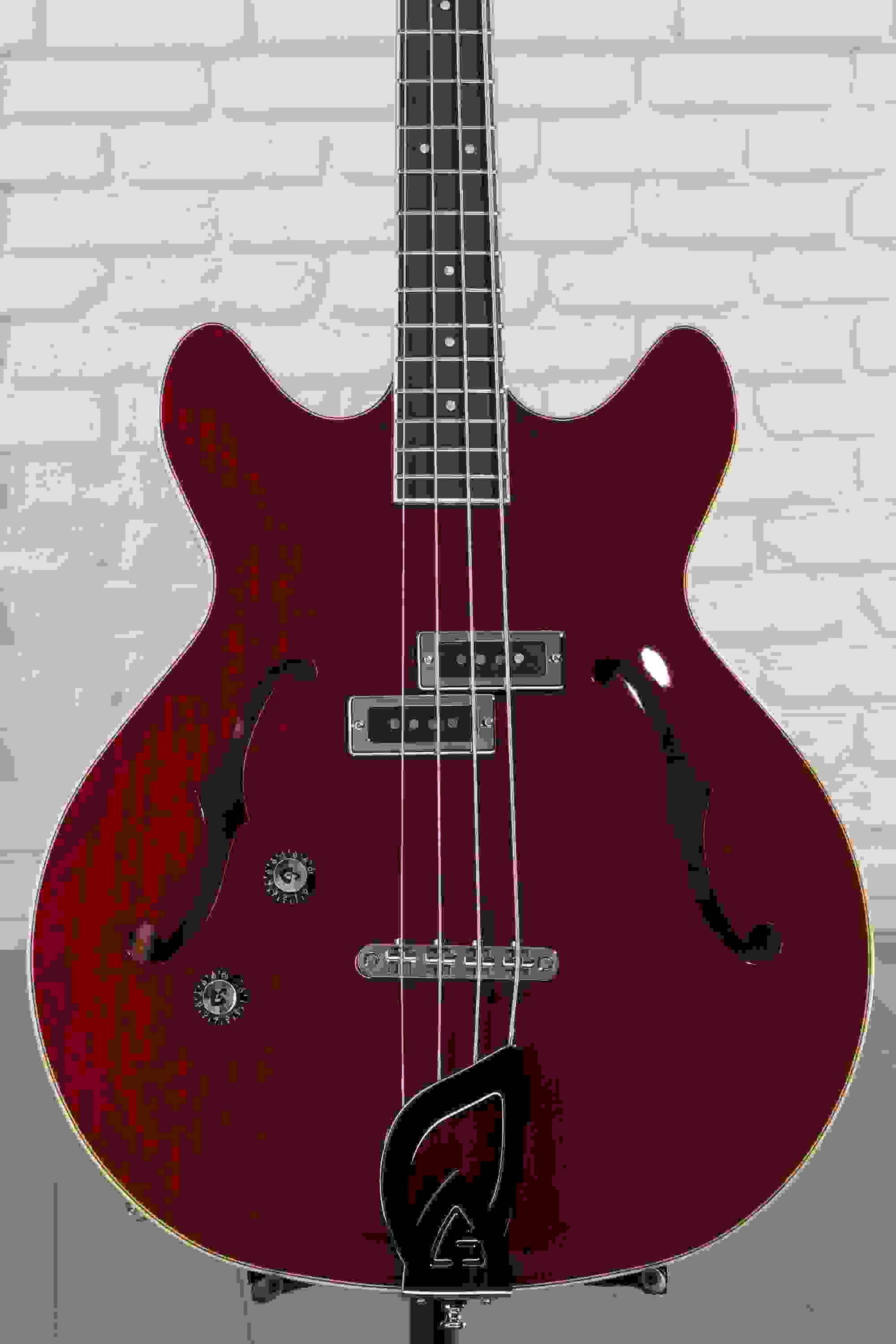 Guild Starfire I Left-handed Bass Guitar - Cherry | Sweetwater