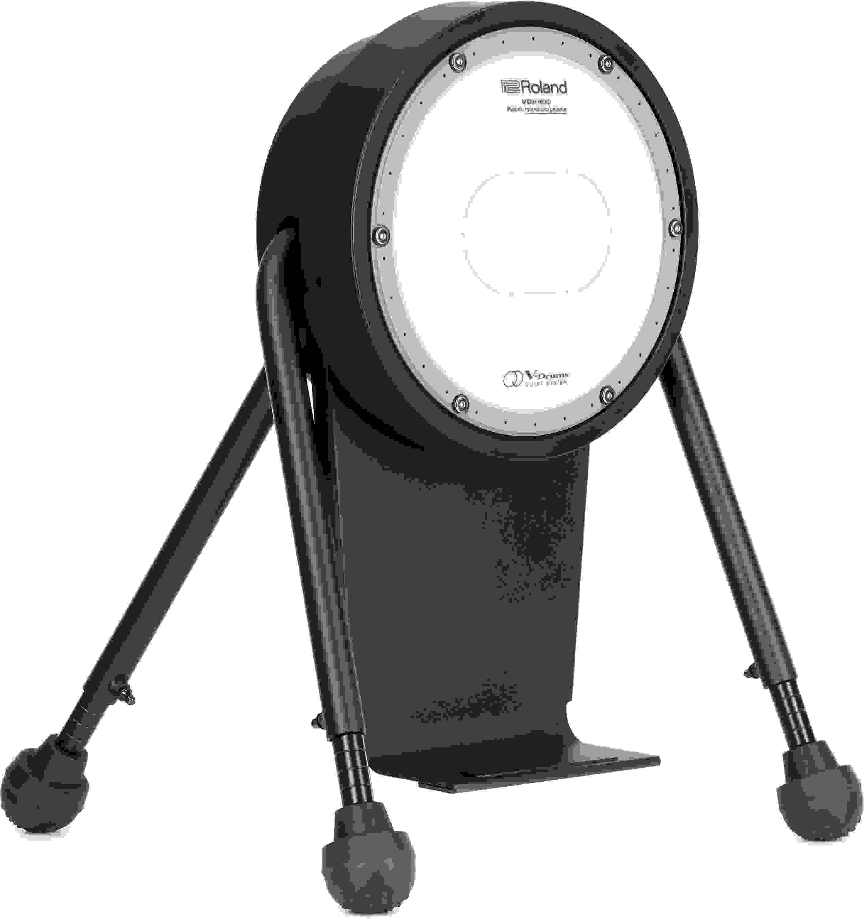 Roland KDQ-8 Quiet Design Kick Pad and Beater | Sweetwater