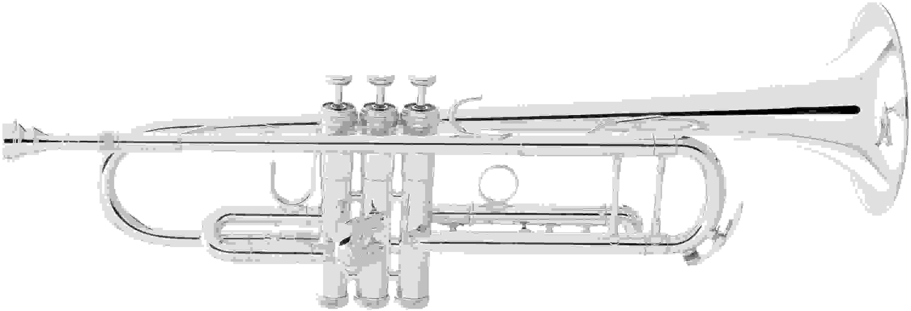 King 1117 Ultimate Marching Bb Trumpet - Silver Plated | Sweetwater