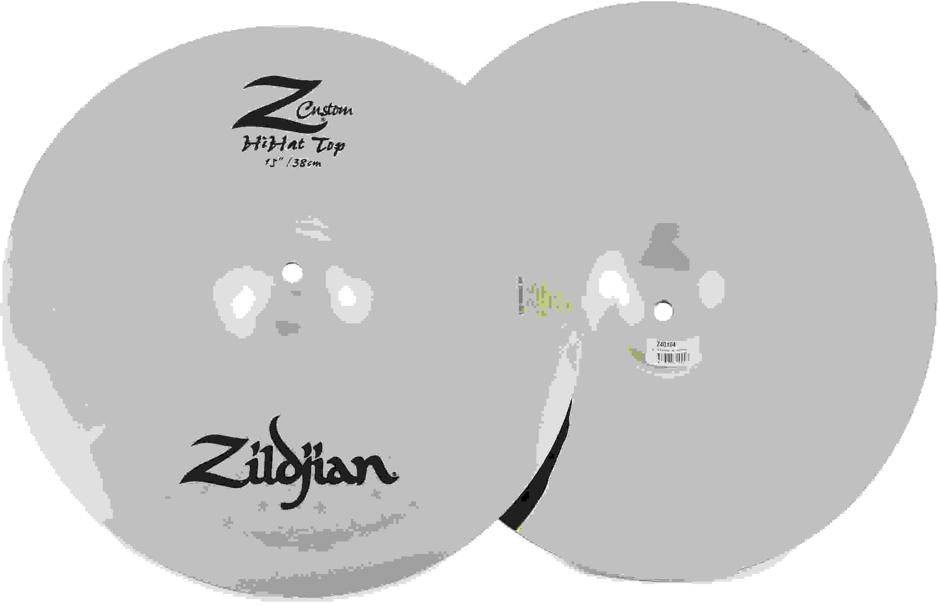Zildjian Z Custom Hi-hat Cymbals - 15 inch | Sweetwater