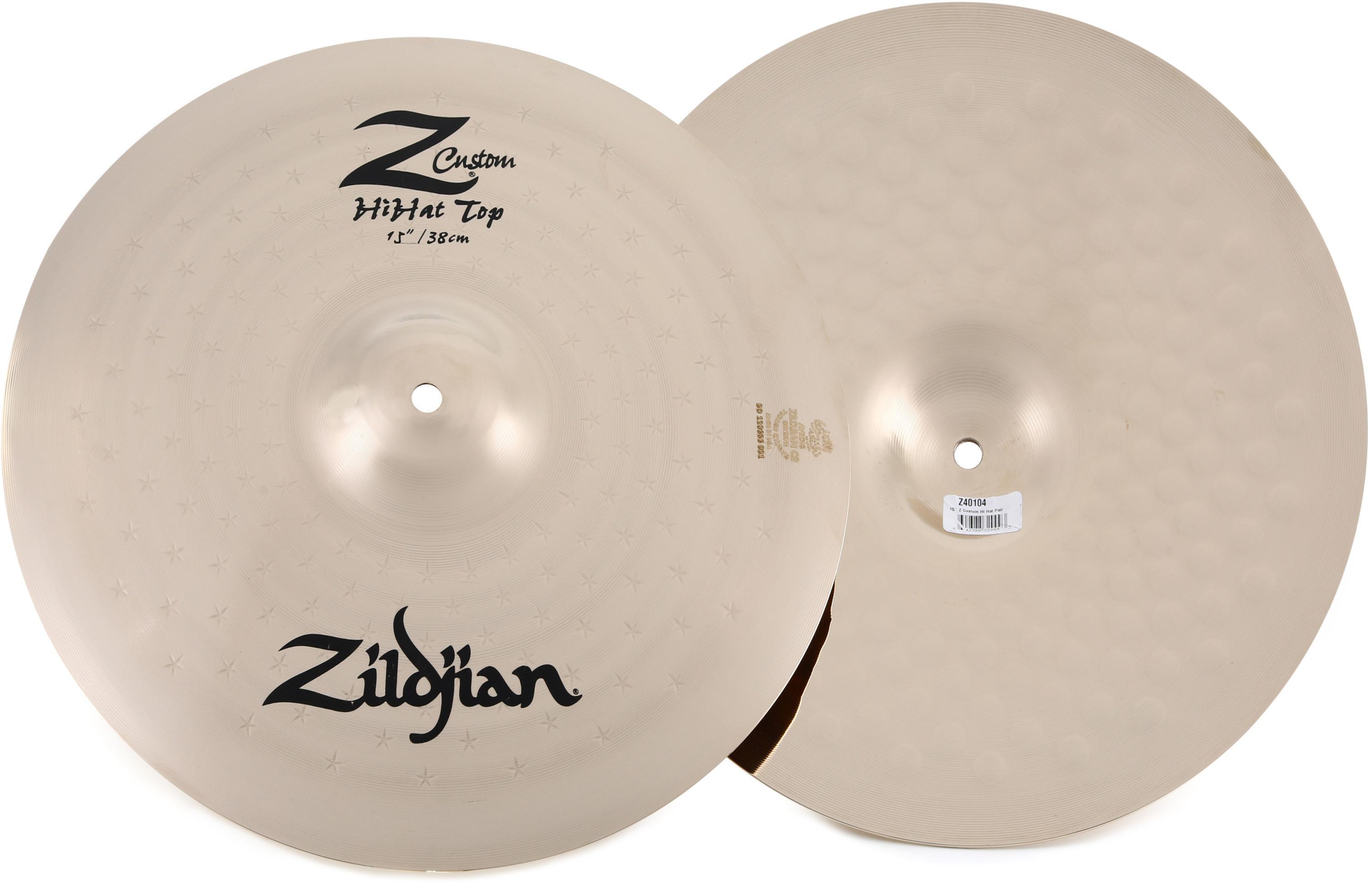 Zildjian Z Custom Hi-hat Cymbals - 15 inch | Sweetwater