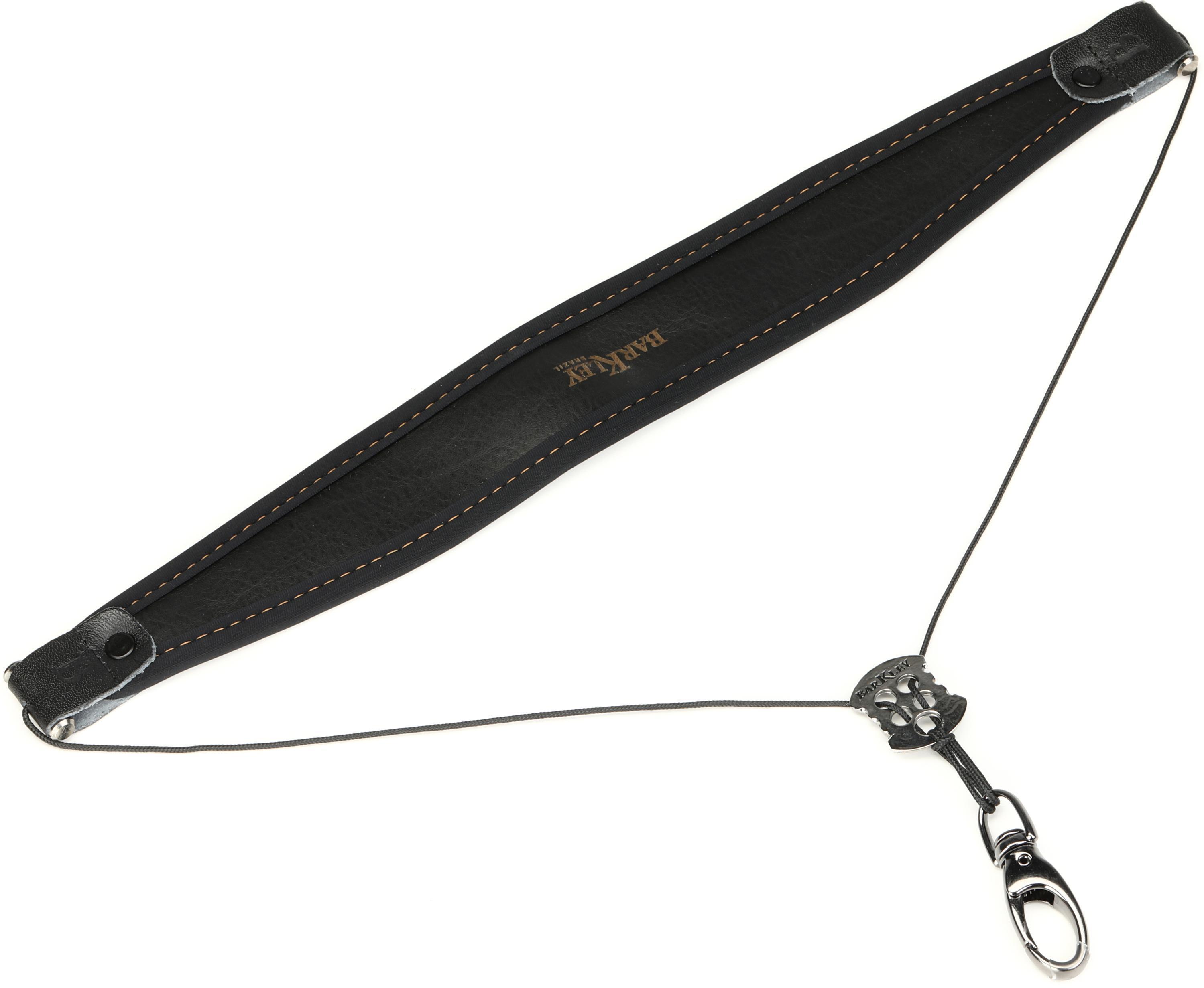 Barkley Premium Concert Neck Strap - Large, Orange | Sweetwater