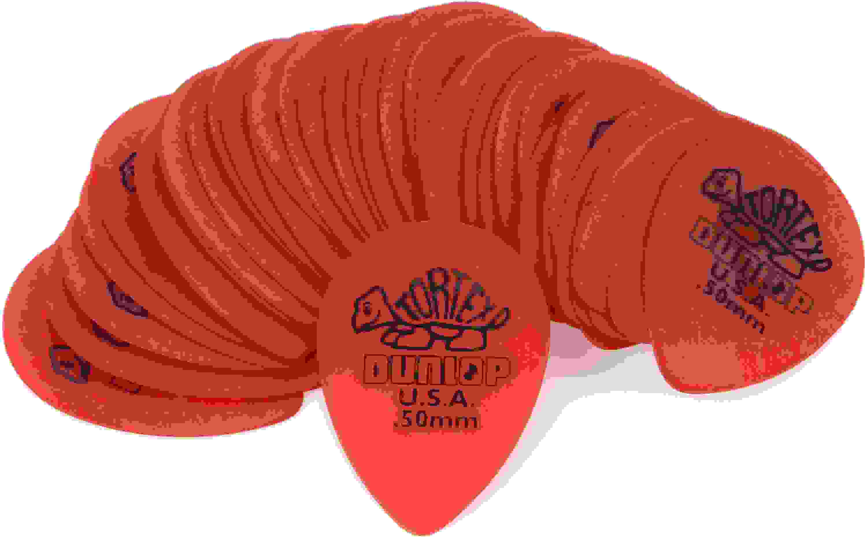 Dunlop 423R050 Tortex Small Teardrop Guitar Picks - .50mm Red (36-pack ...
