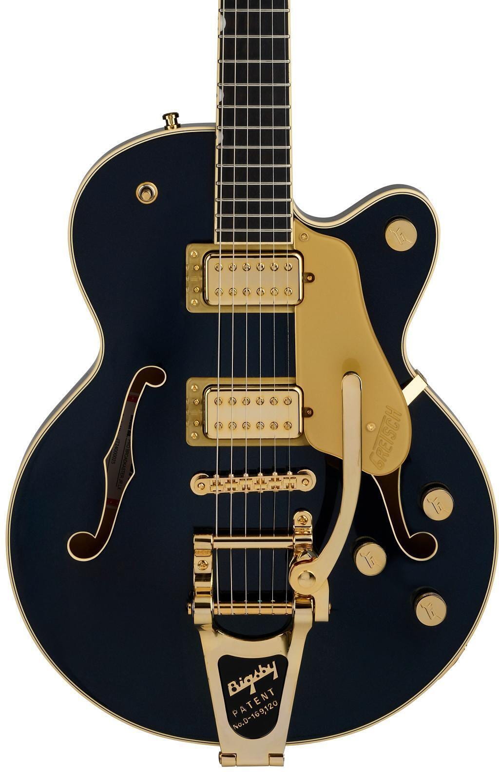 Gretsch Pro Broadkaster Jr. LX Semi-hollow Electric Guitar - Midnight ...