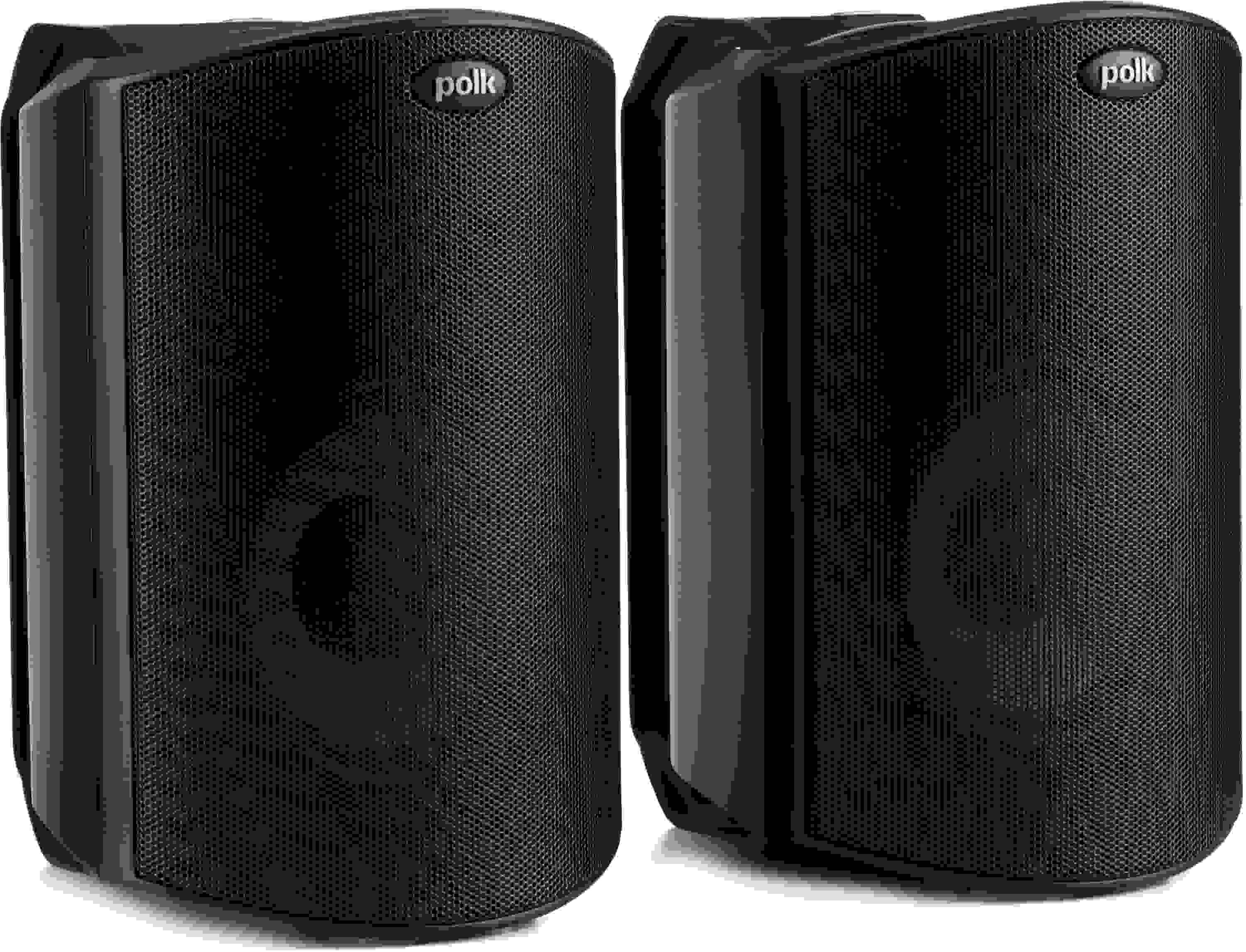 Polk Audio Atrium 4 4.5-inch All-weather Outdoor Loudspeakers - Black ...