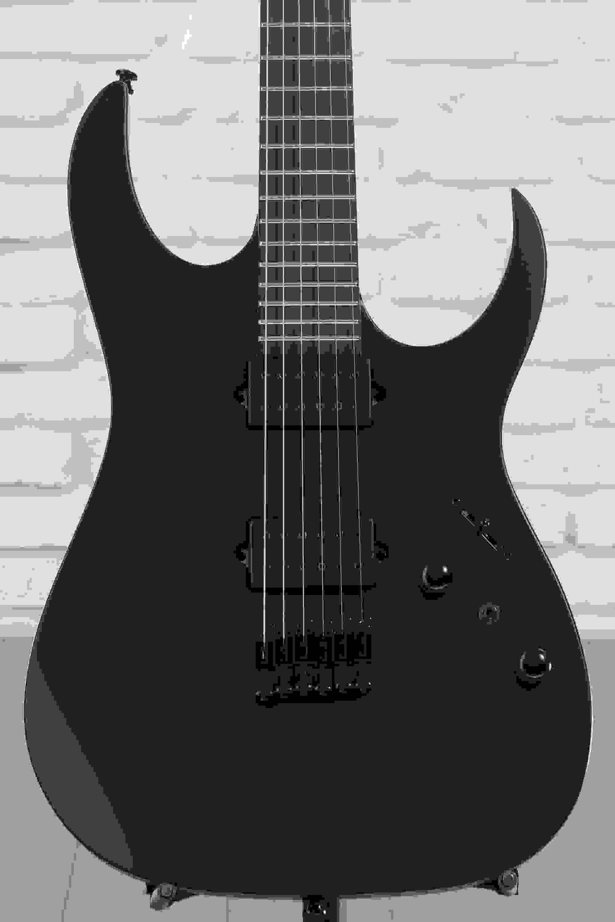 Ibanez RGRTB621 Iron Label Electric Guitar - Black Flat Reviews ...