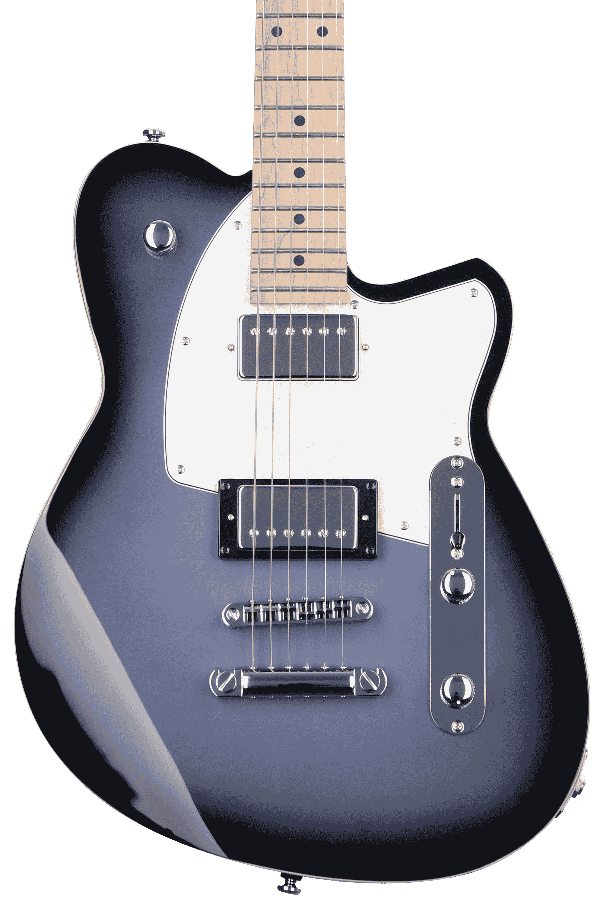 Reverend Charger HB Solidbody Electric Guitar - Periwinkle Burst ...
