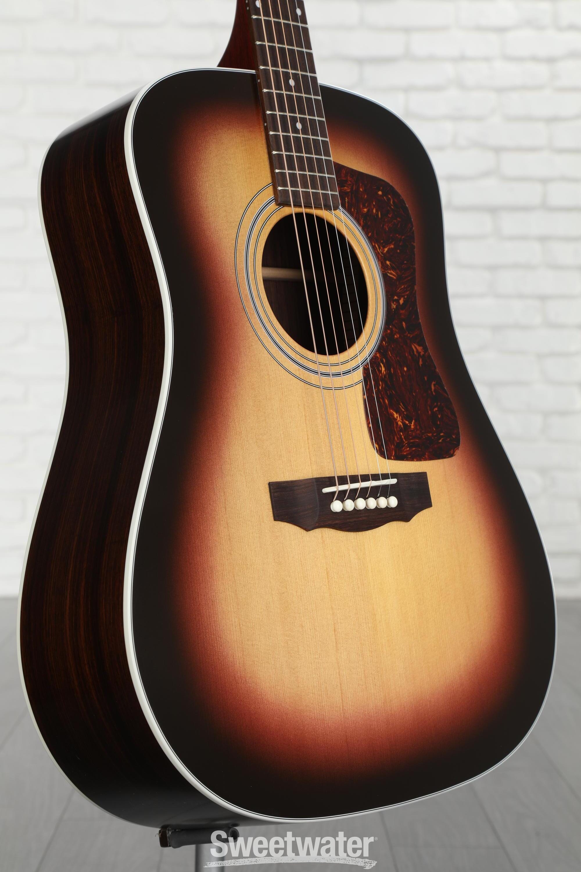 Guild D-50 Standard Dreadnought Acoustic Guitar - Antique Burst | Sweetwater