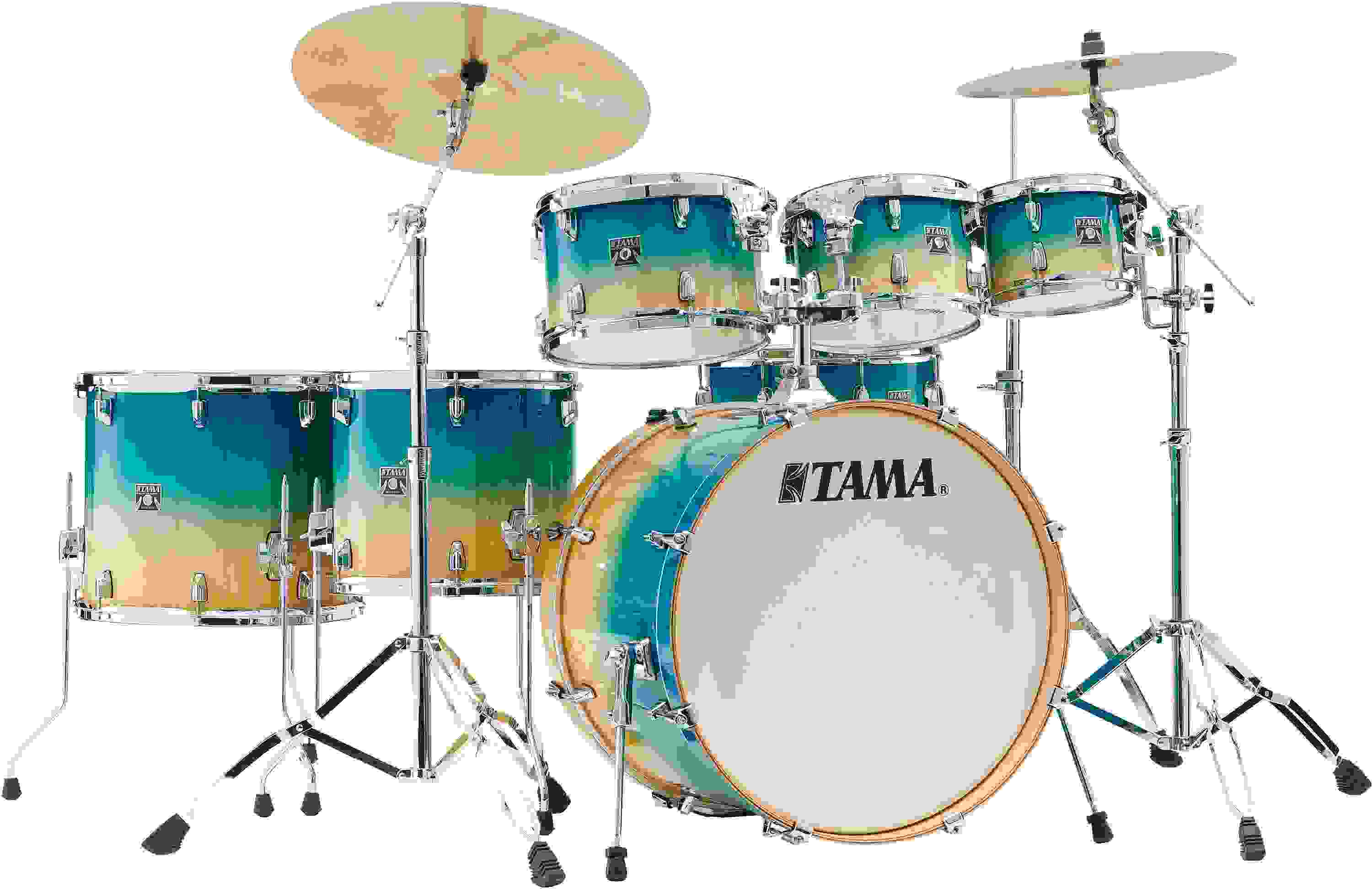 Tama Superstar Classic 7-piece Shell Pack with Snare - Caribbean ...