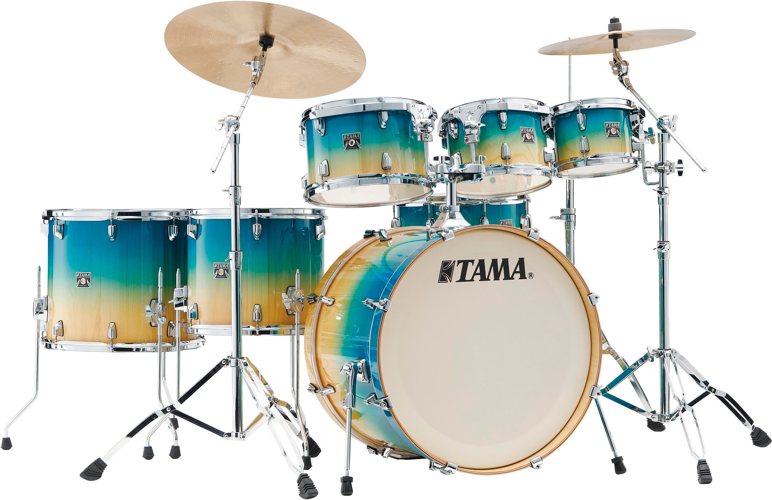 Tama Superstar Classic 7-piece Shell Pack with Snare - Caribbean ...