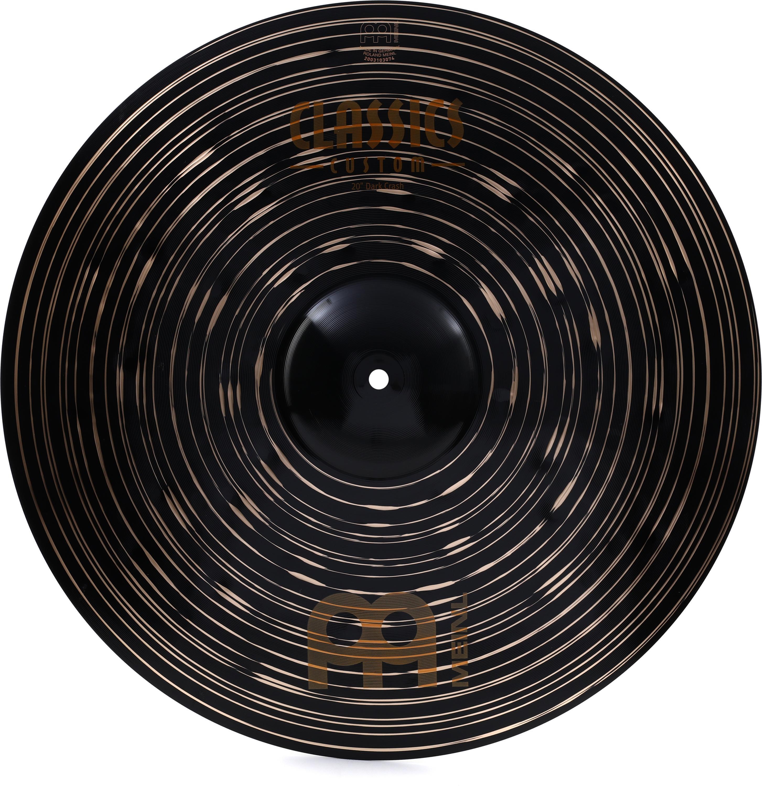 Meinl Cymbals 20 inch Classics Custom Dark Crash Cymbal | Sweetwater