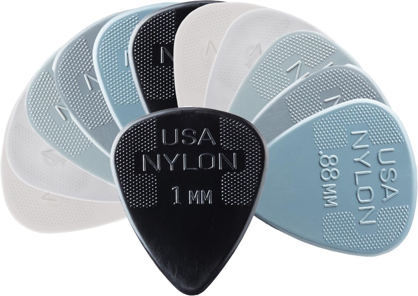 Dunlop Nylon Standard Pick Variety Pack - 12-pack | Sweetwater