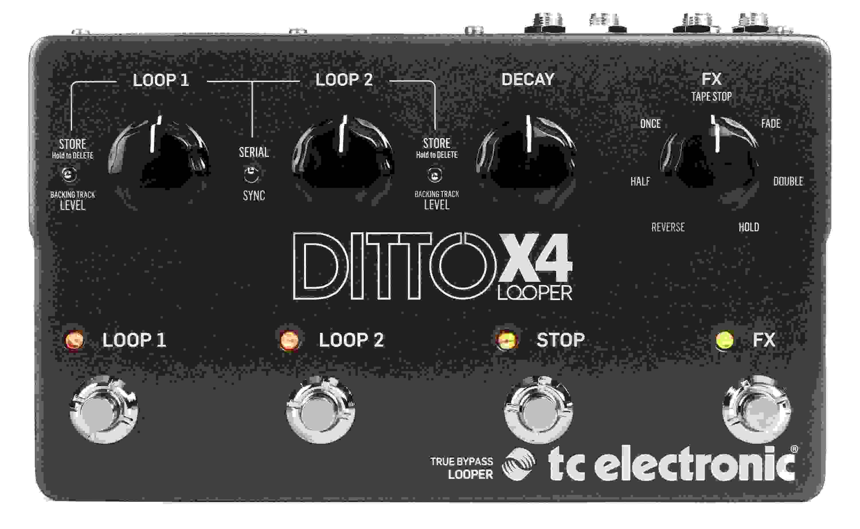 TC Electronic Ditto X4 Looper Pedal | Sweetwater