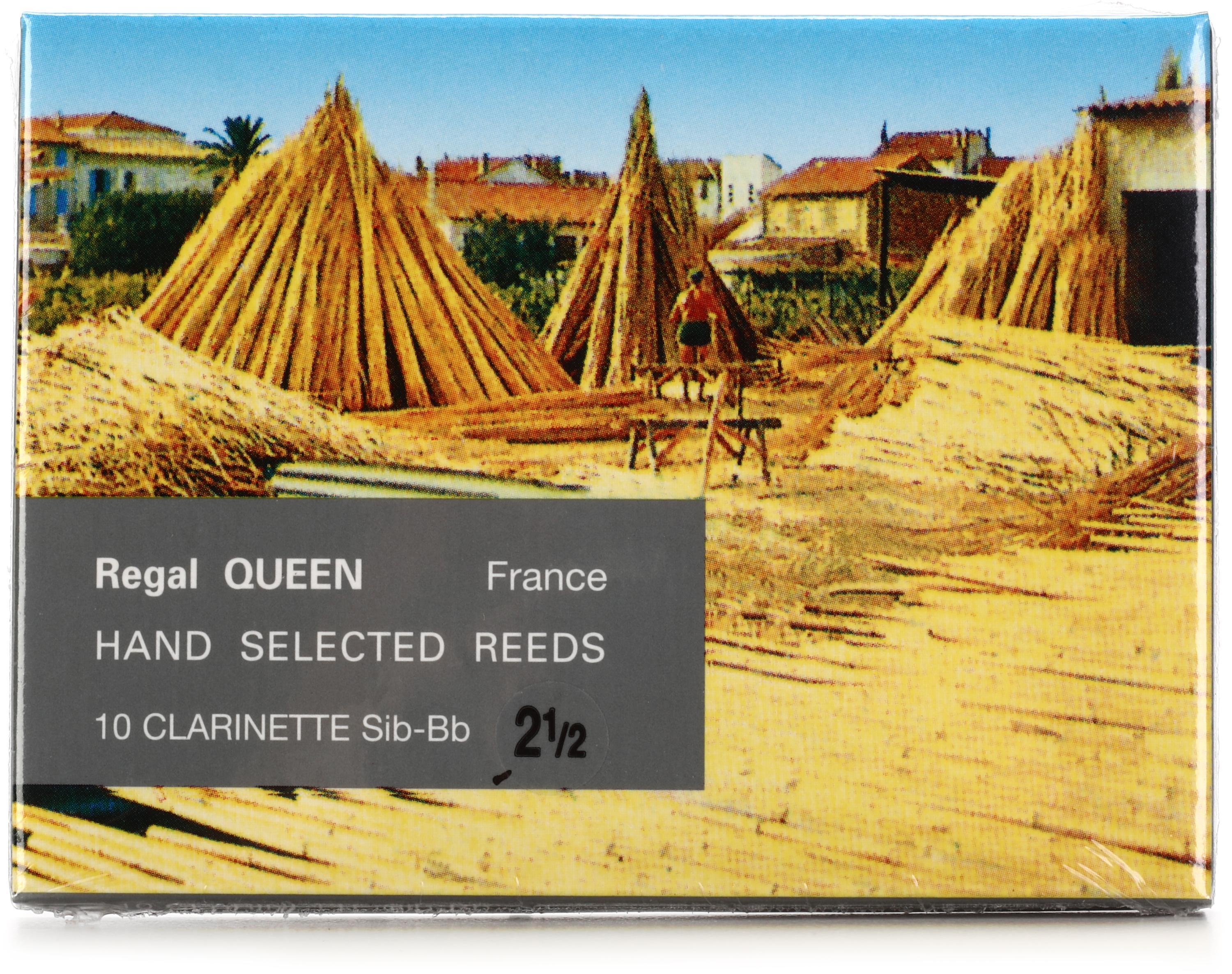 Rigotti Queen Clarinet Reeds - 2.5 (10-pack) | Sweetwater