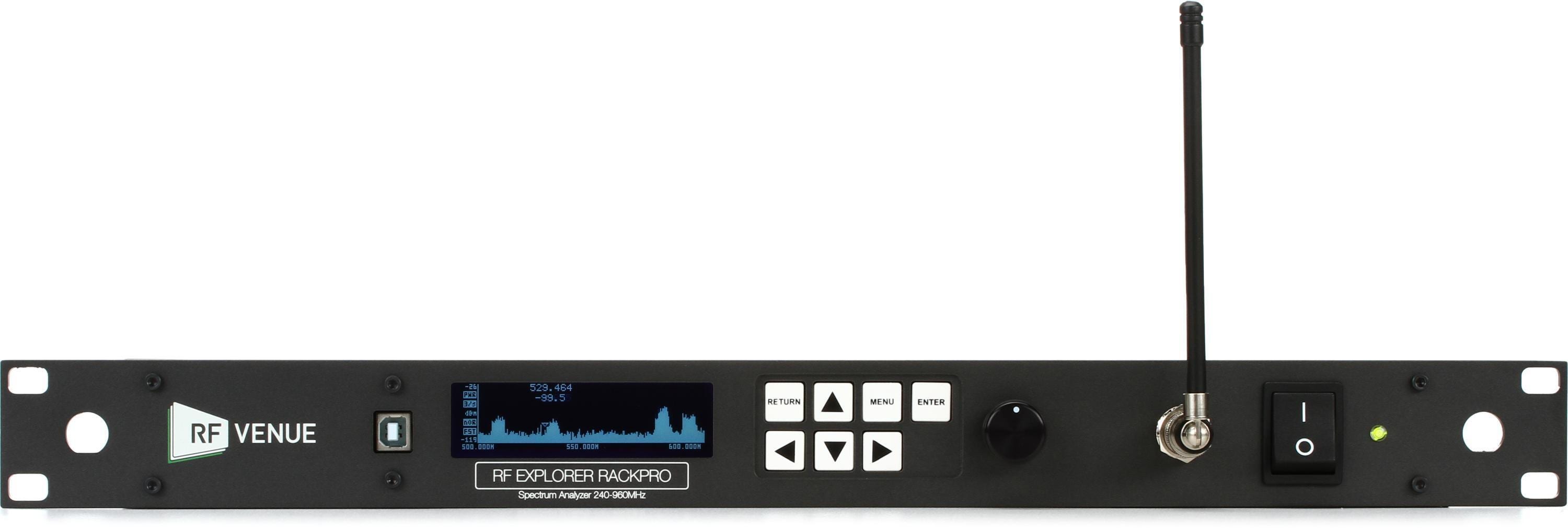 RF Venue RF Explorer RackPRO Spectrum Analyzer | Sweetwater