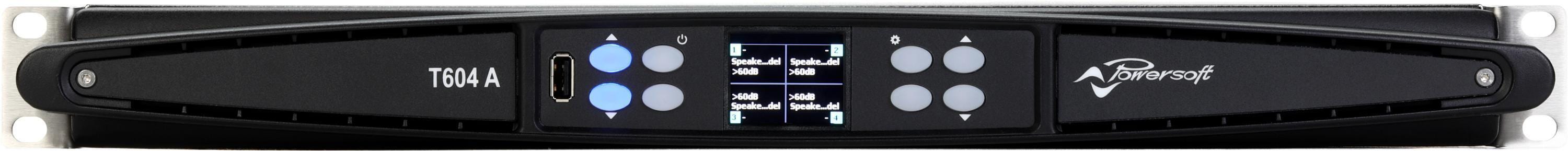 Powersoft T604 A 6,000-watt 4-channel Power Amplifier | Sweetwater