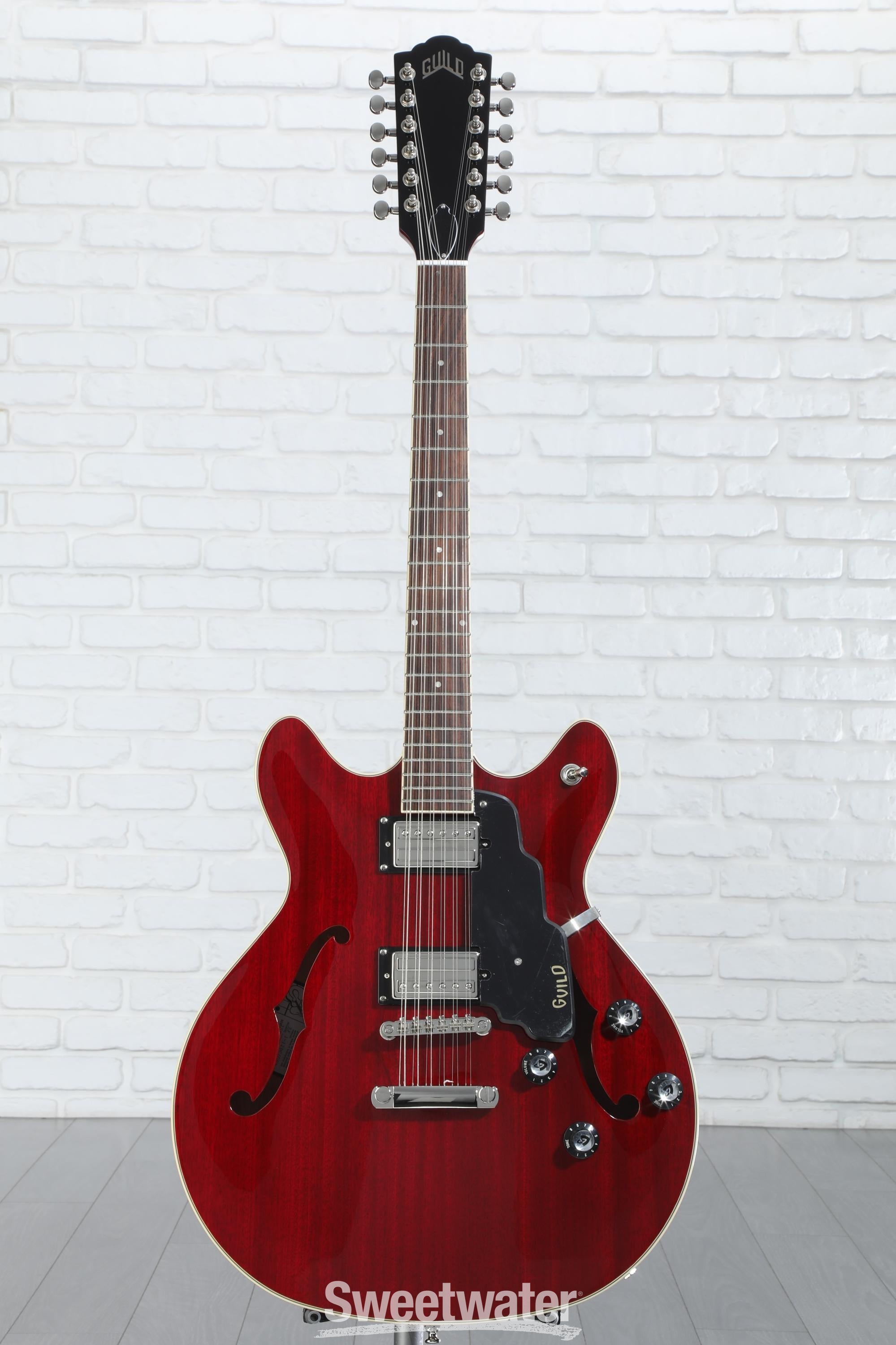 Guild Starfire I 12-ST 12-string Semi-hollow Electric Guitar - Cherry ...