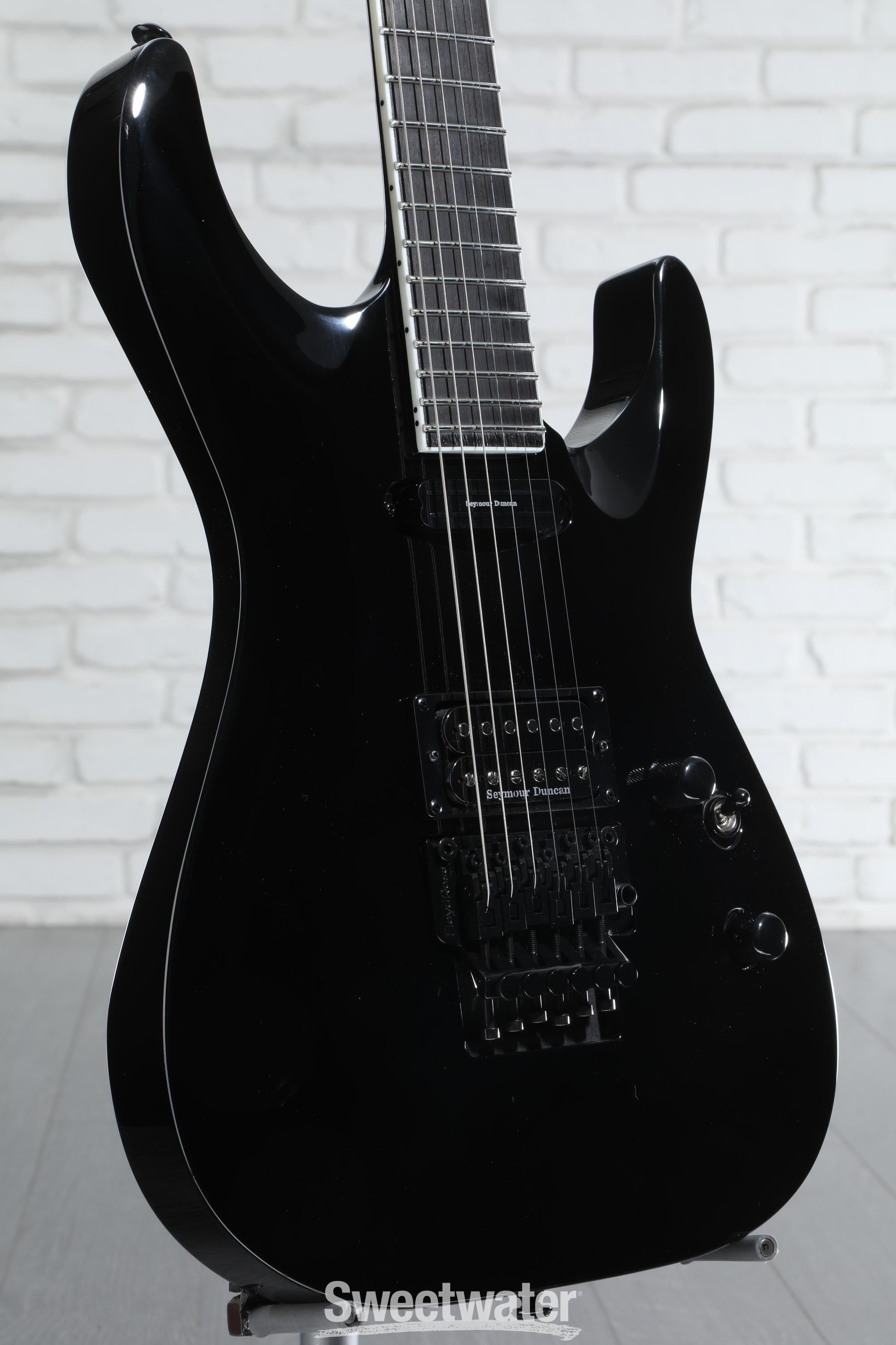 ESP LTD Horizon 87 Solidbody Electric Guitar - Black | Sweetwater