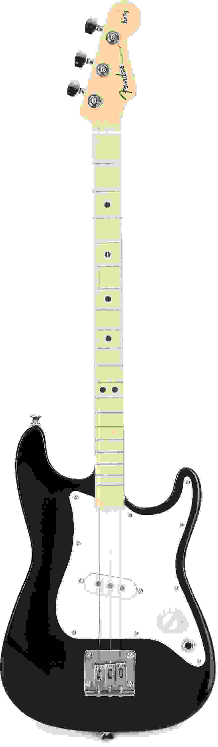 Loog Guitars Fender X Stratocaster Electric Guitar - Black | Sweetwater