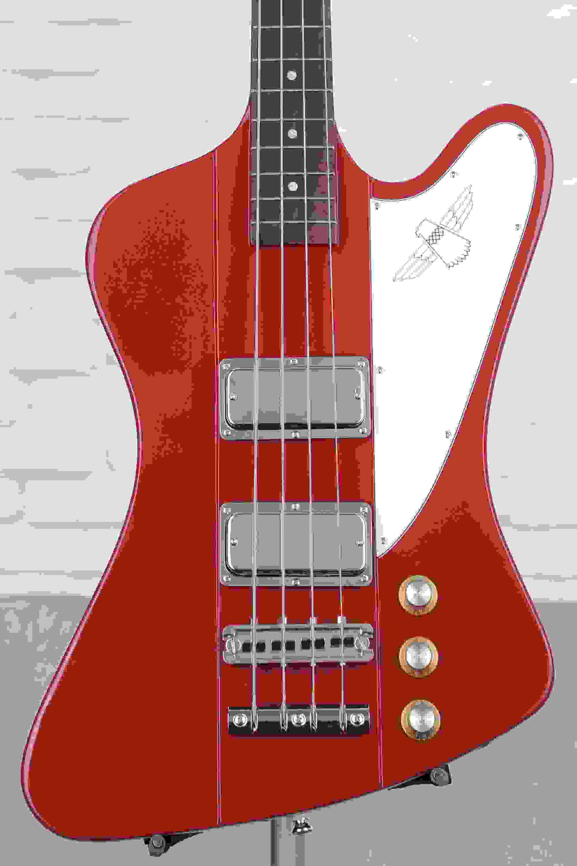 Epiphone Thunderbird 64 Bass Guitar Ember Red Sweetwater